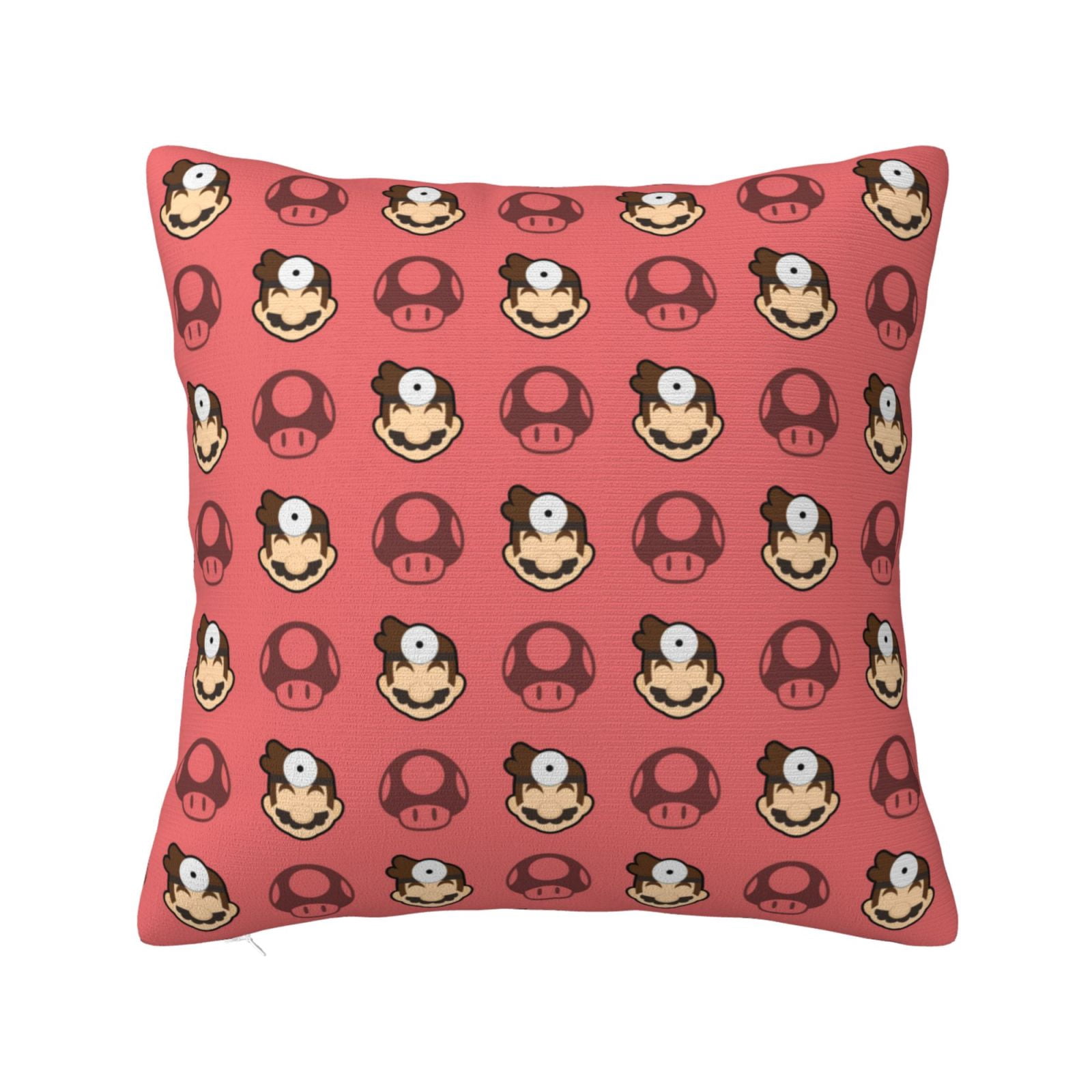 Cartoon Super Mario Decorative Throw Pillow Covers Cute Cartoon Game ...
