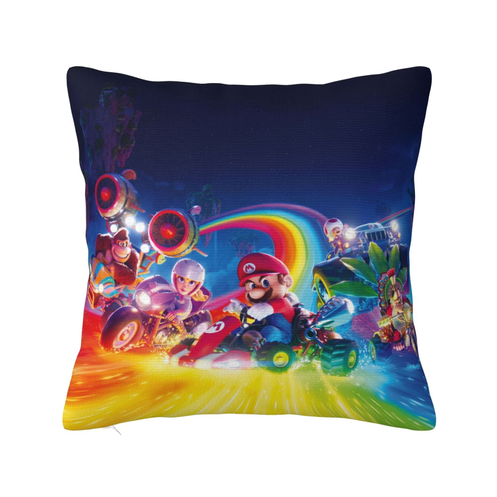 Cartoon Super Mario Decorative Throw Pillow Covers Cute Cartoon Game ...