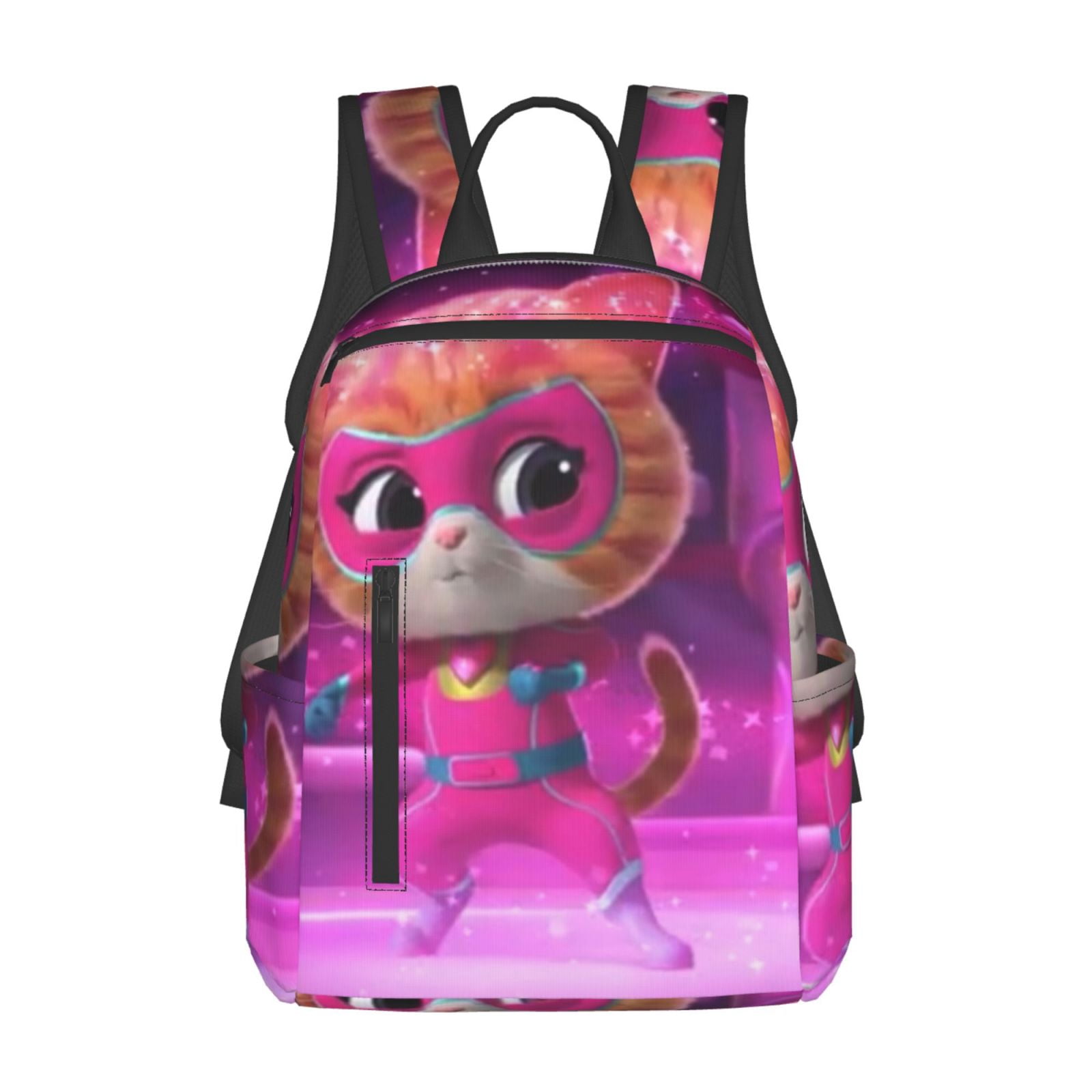 Cartoon Superkitties Backpack Unisex Daypack Adjustable Lightweight ...