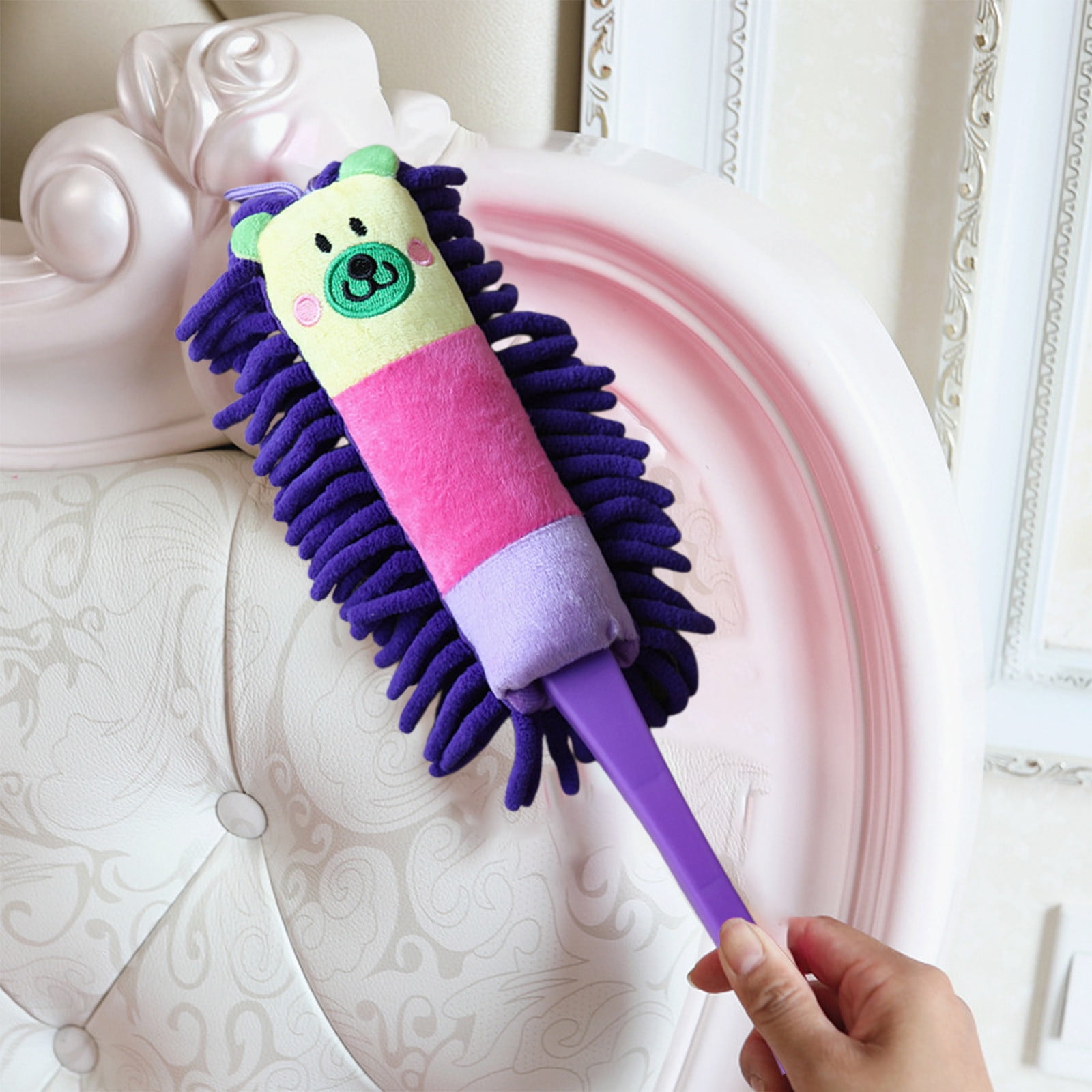 Cartoon Sweeping Duster | Fun, Efficient Dust Removal | Soft, Non ...