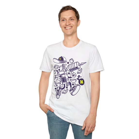 Cartoon T Shirt, Animation Design Shirt, Art Design T-Shirt, T Shirt ...