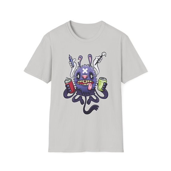 Cartoon T Shirt Animation T Shirt Funny Tee Shirt Unisex Softstyle ...