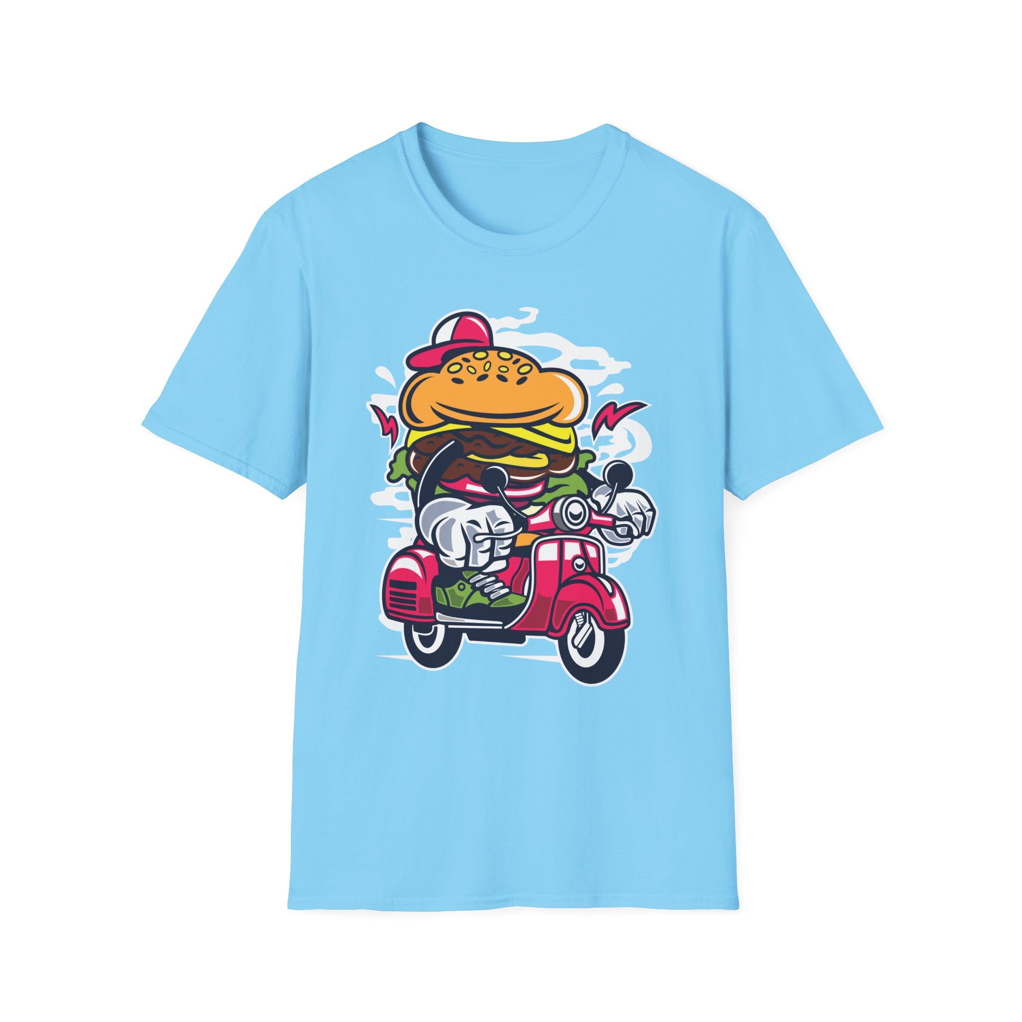 Cartoon T Shirt Animation Tee Funny Unisex Softstyle Gildan 64000 100 ...