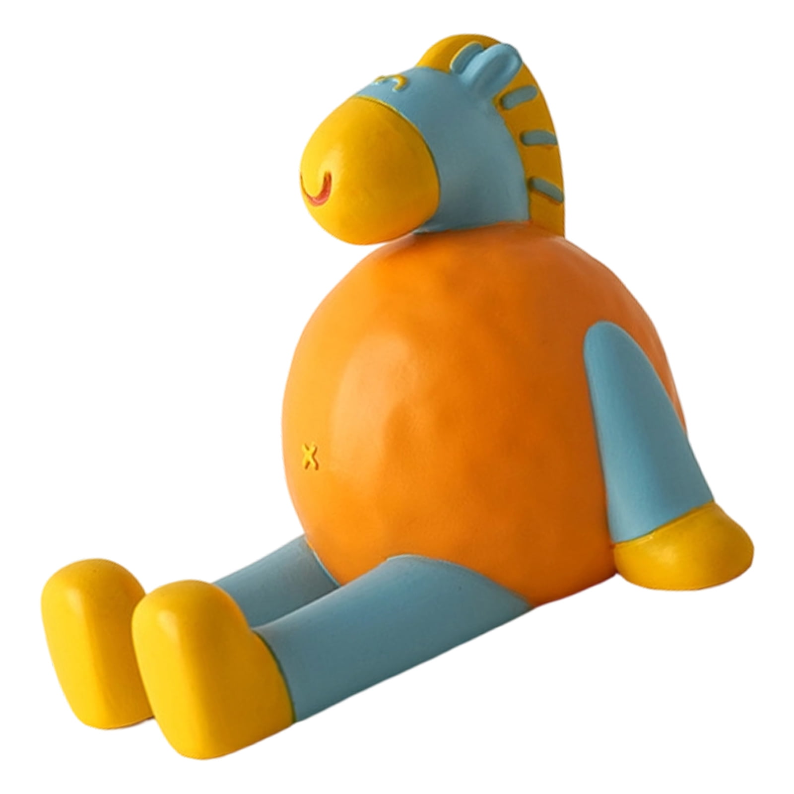Cartoon Tangerines Horse Success Figurine Desktop Decoration Resin Good ...