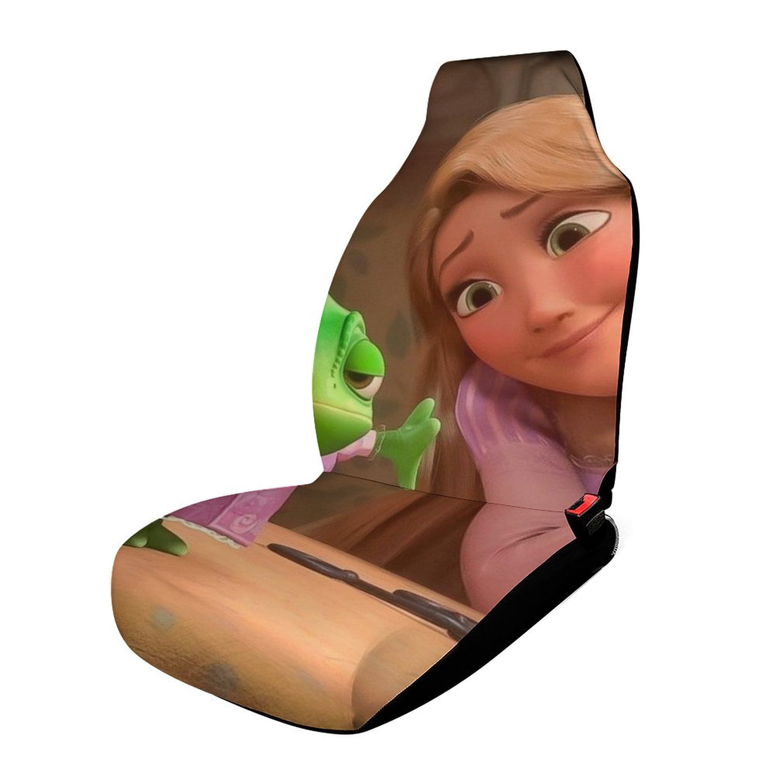 Cartoon Tangled Rapunzel Front Car Seat Covers for Car Truck Sedan SUV ...