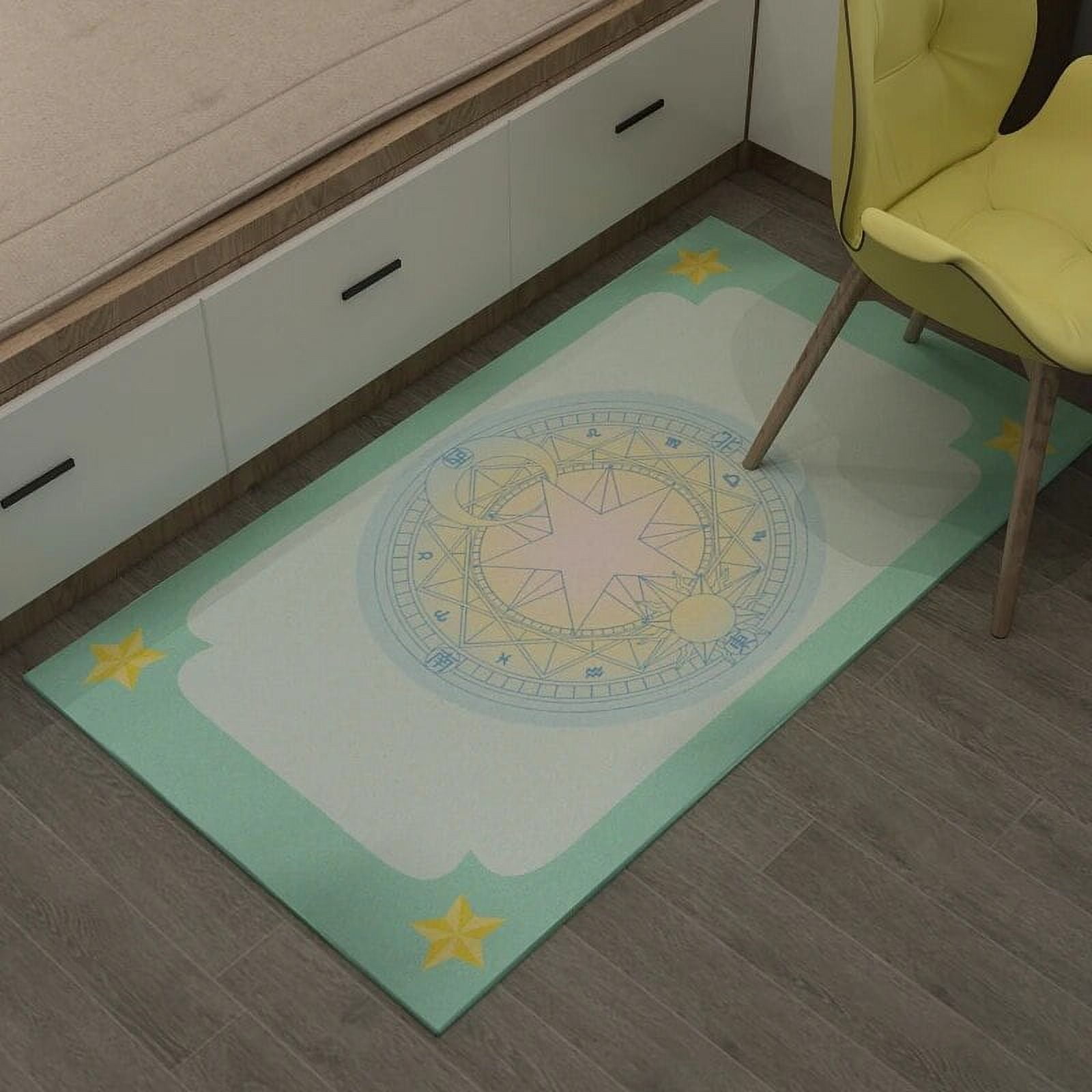 Cartoon Tarot Cards Magic Card Magic Array Carpet Sofa Rectangular ...