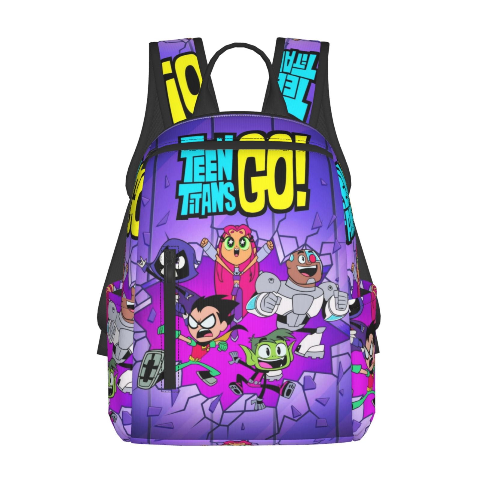 Cartoon Teen Titans Go Backpacks Large Capacity Travel Backpack Book ...