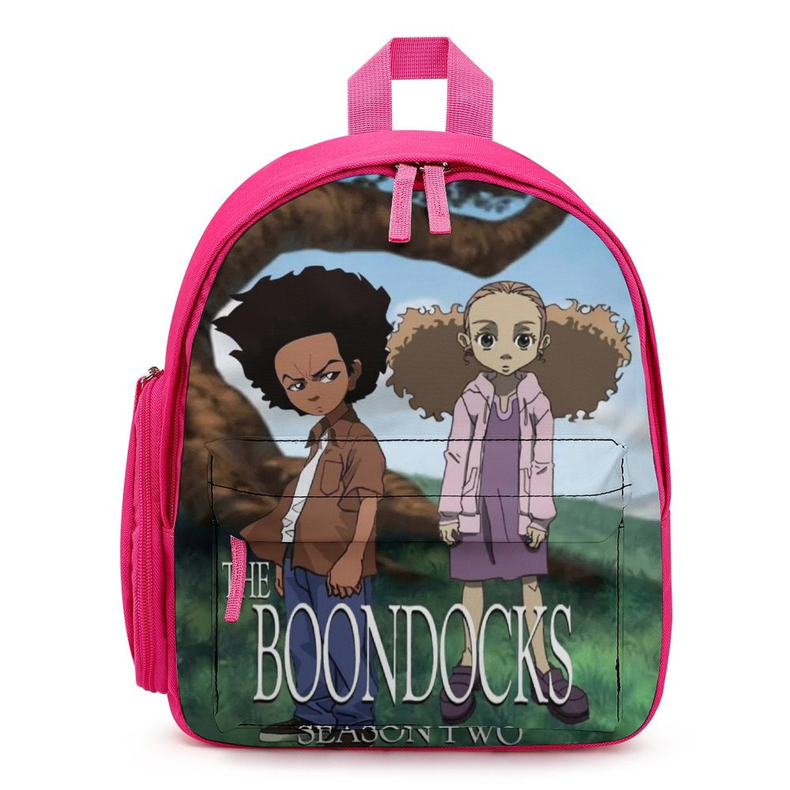 Cartoon The Boondocks School Bag Adjustable Bookbag Lightweight ...