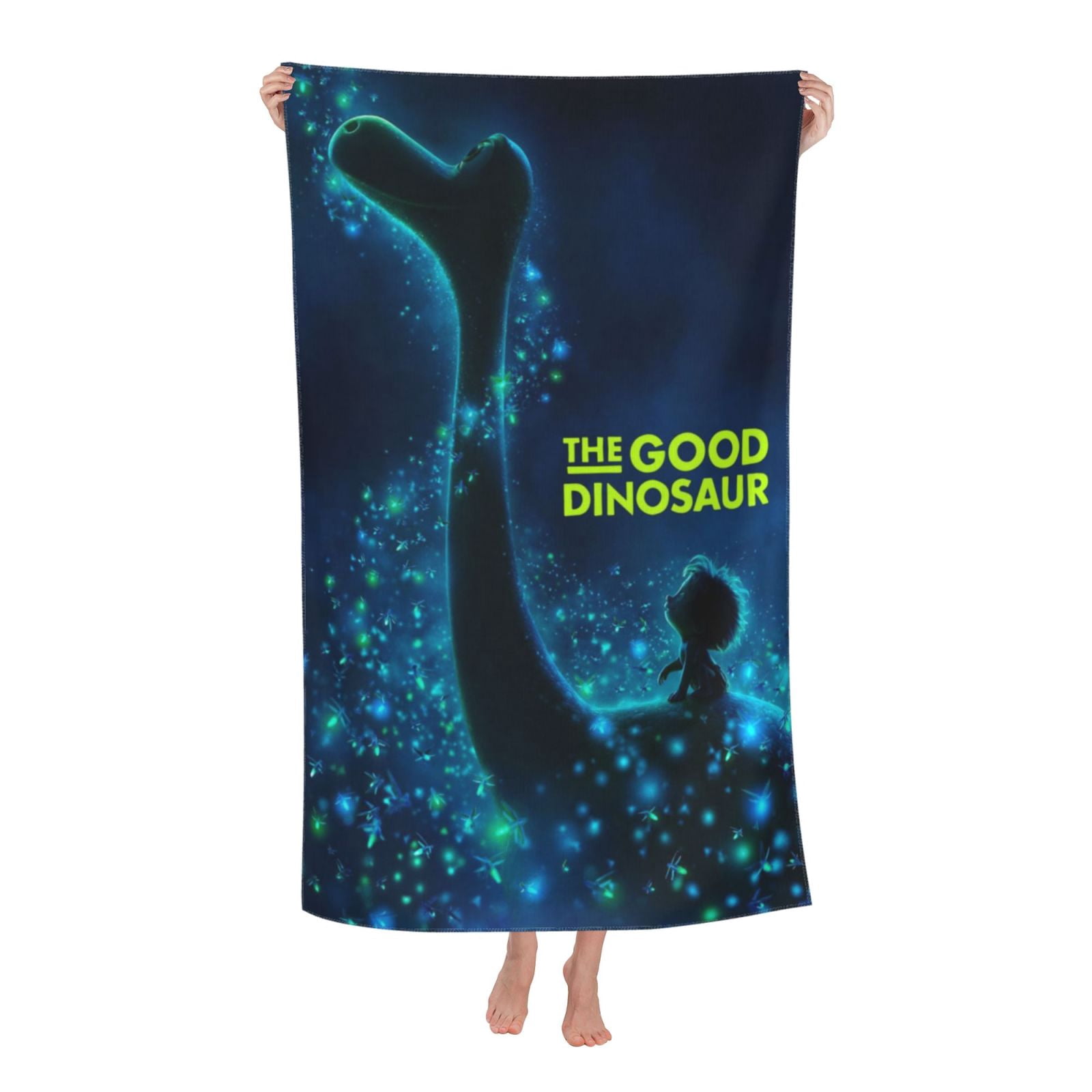 Cartoon The Good Dinosaur Fade-Resistant Print Bath Towels Soft ...