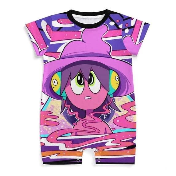 Cartoon The Midnight Gospel Baby One-Piece Rompers Summer Short Sleeve ...