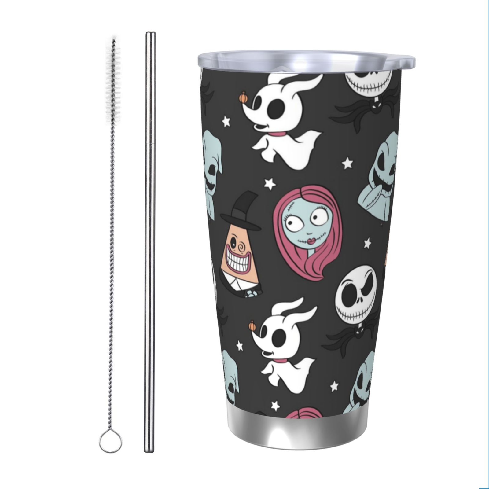 Cartoon The Nightmare Before Christmas Printed 20oz Travel Tumbler ...