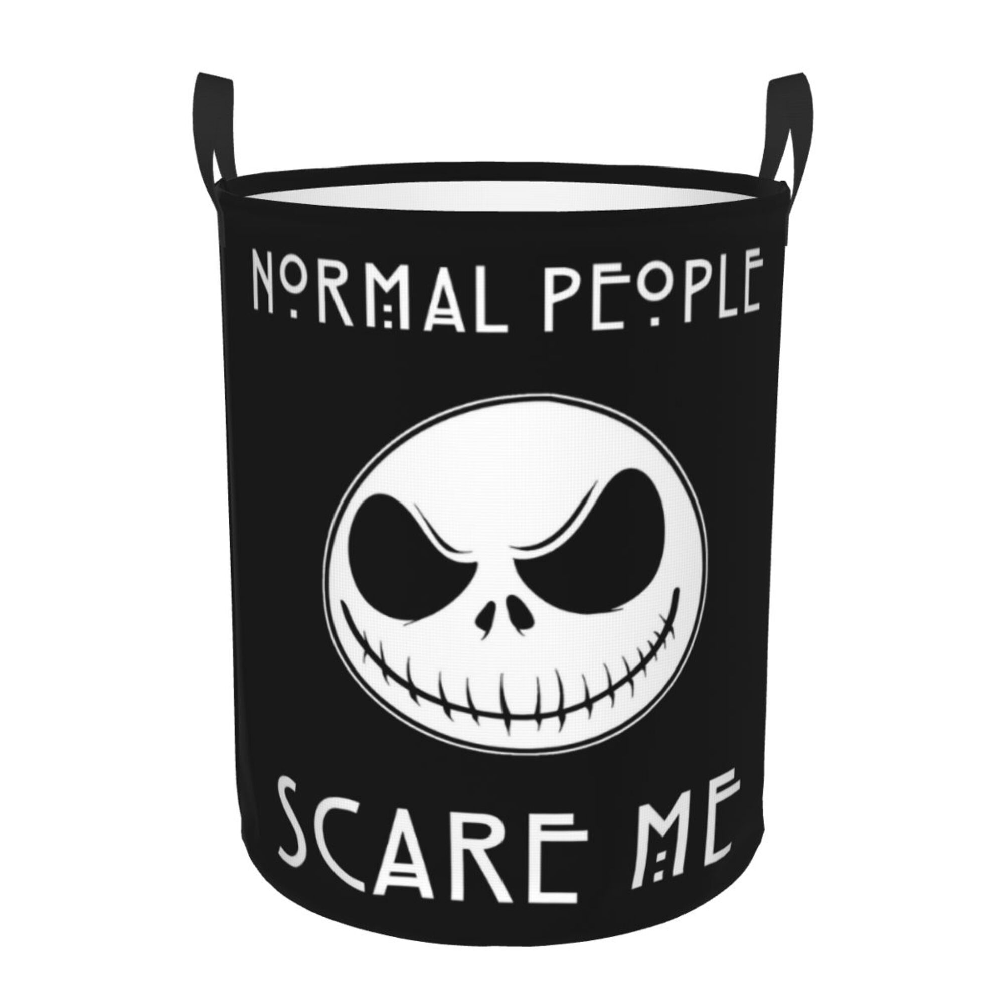 Cartoon The Nightmare Before Christmas Printed Laundry Hamper Basket ...