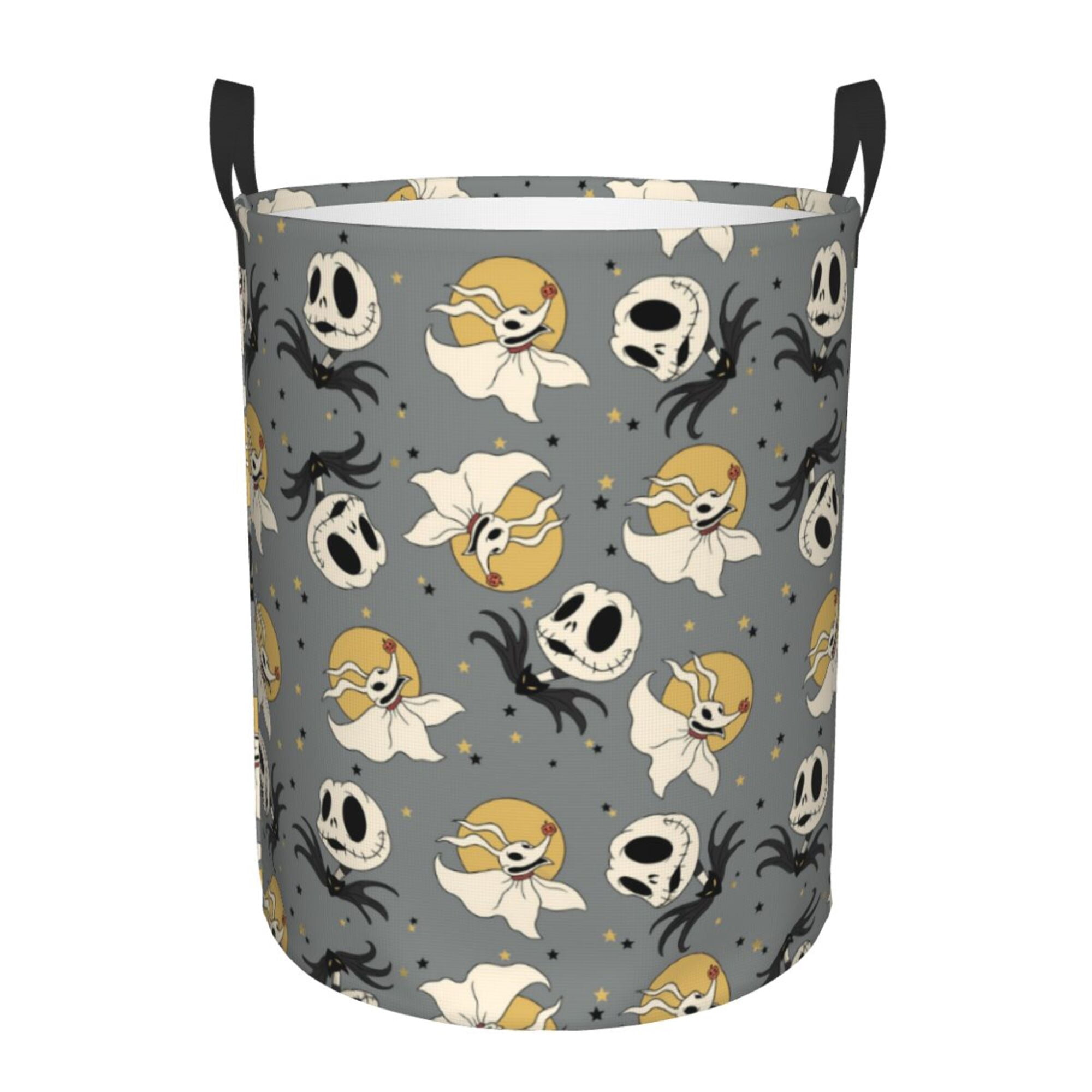 Cartoon The Nightmare Before Christmas Printed Laundry Hamper Basket ...