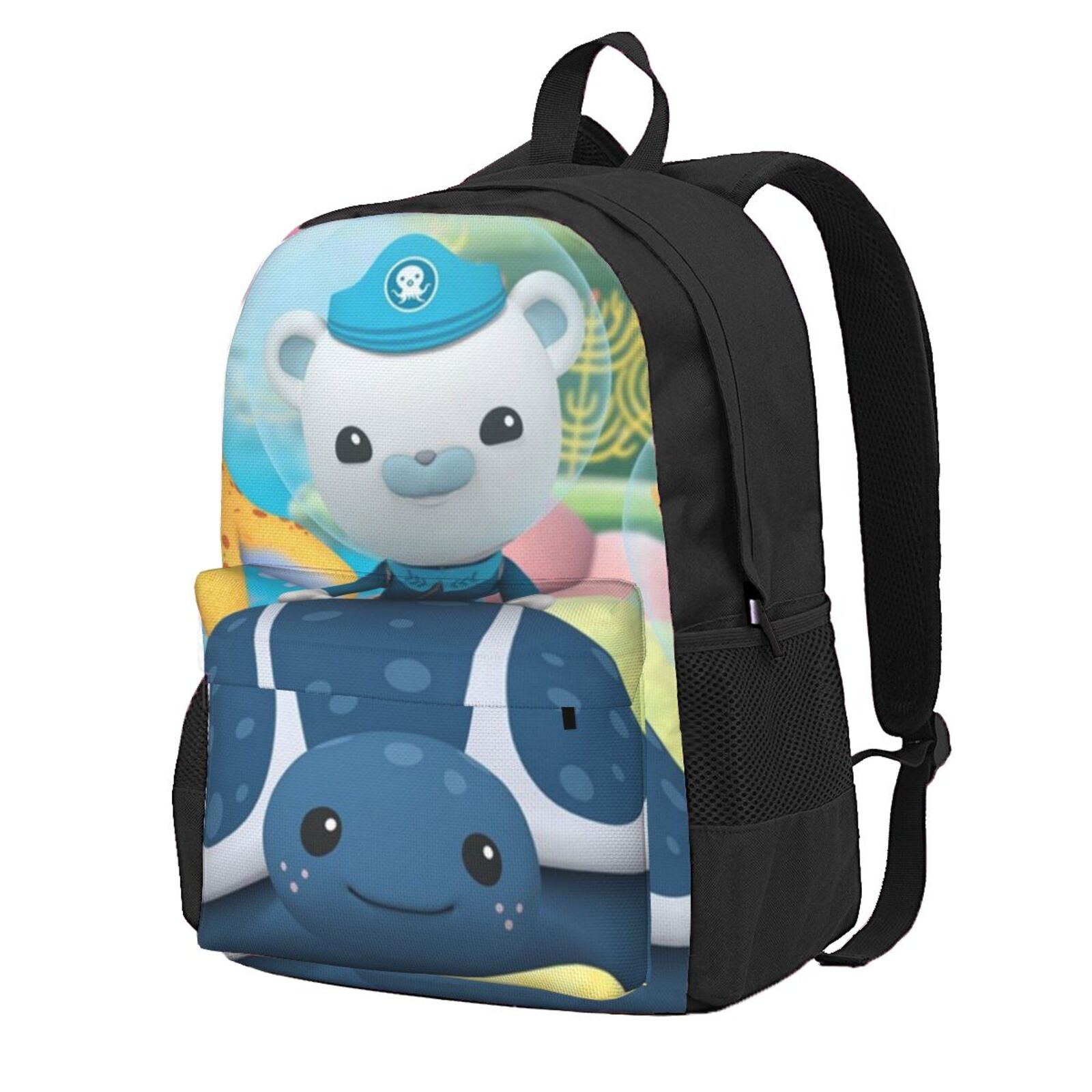 Cartoon The Octonauts Casual Daypack Laptop Backpack Student School Bag ...