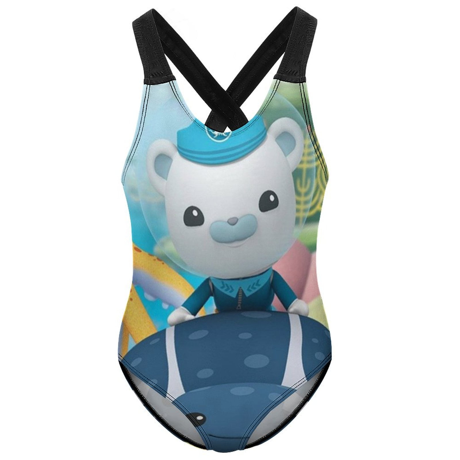 Cartoon The Octonauts Children's One-piece Swimsuit Summer Girl's ...