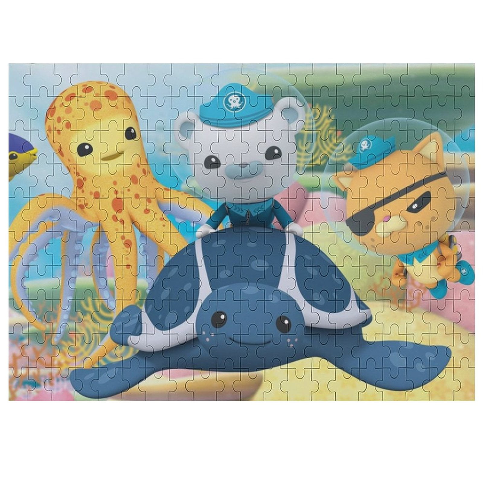 Cartoon The Octonauts Jigsaw Puzzles Interlocking Puzzles Home Decor ...