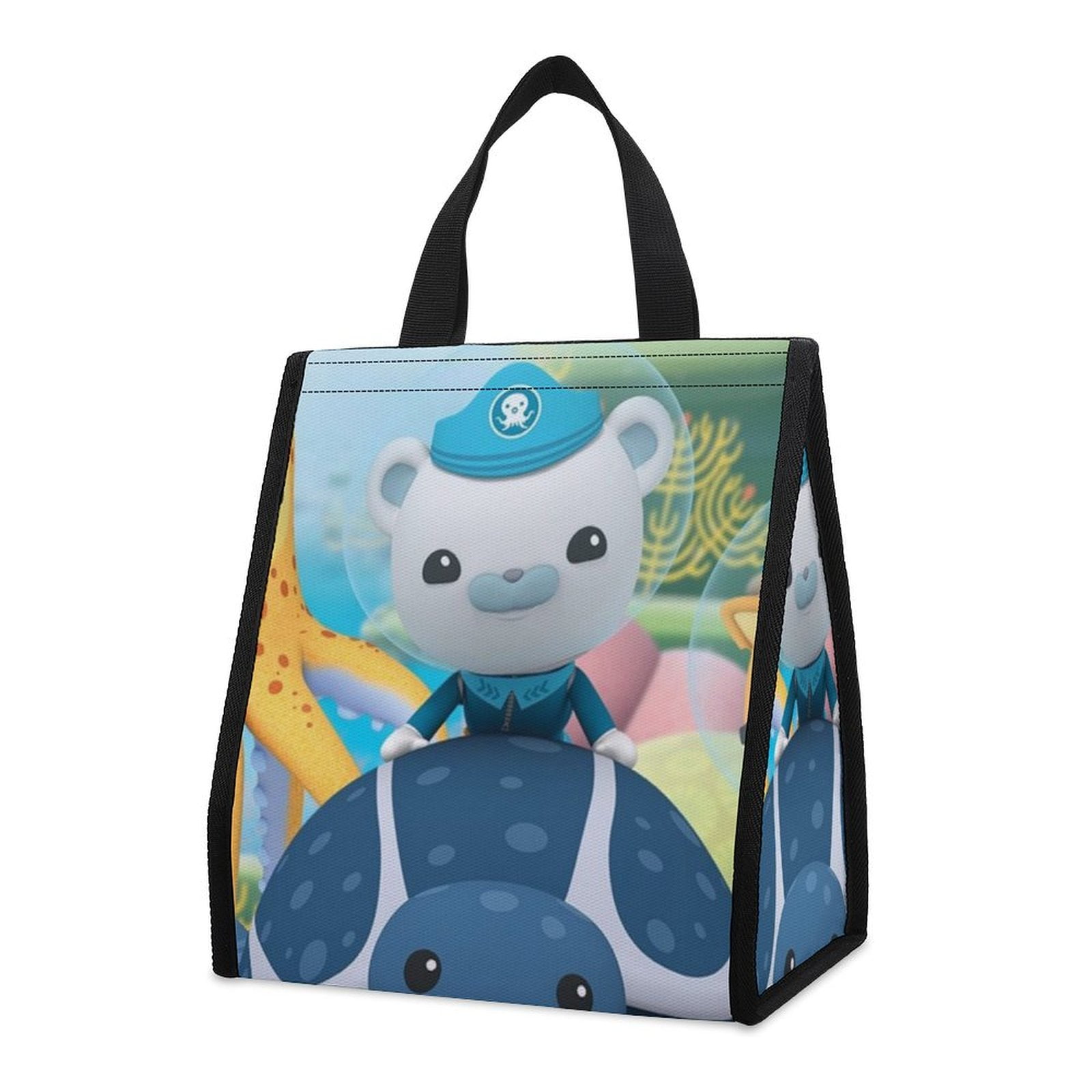 Cartoon The Octonauts Portable Lunch Bag Folding Insulated Lunchbag ...