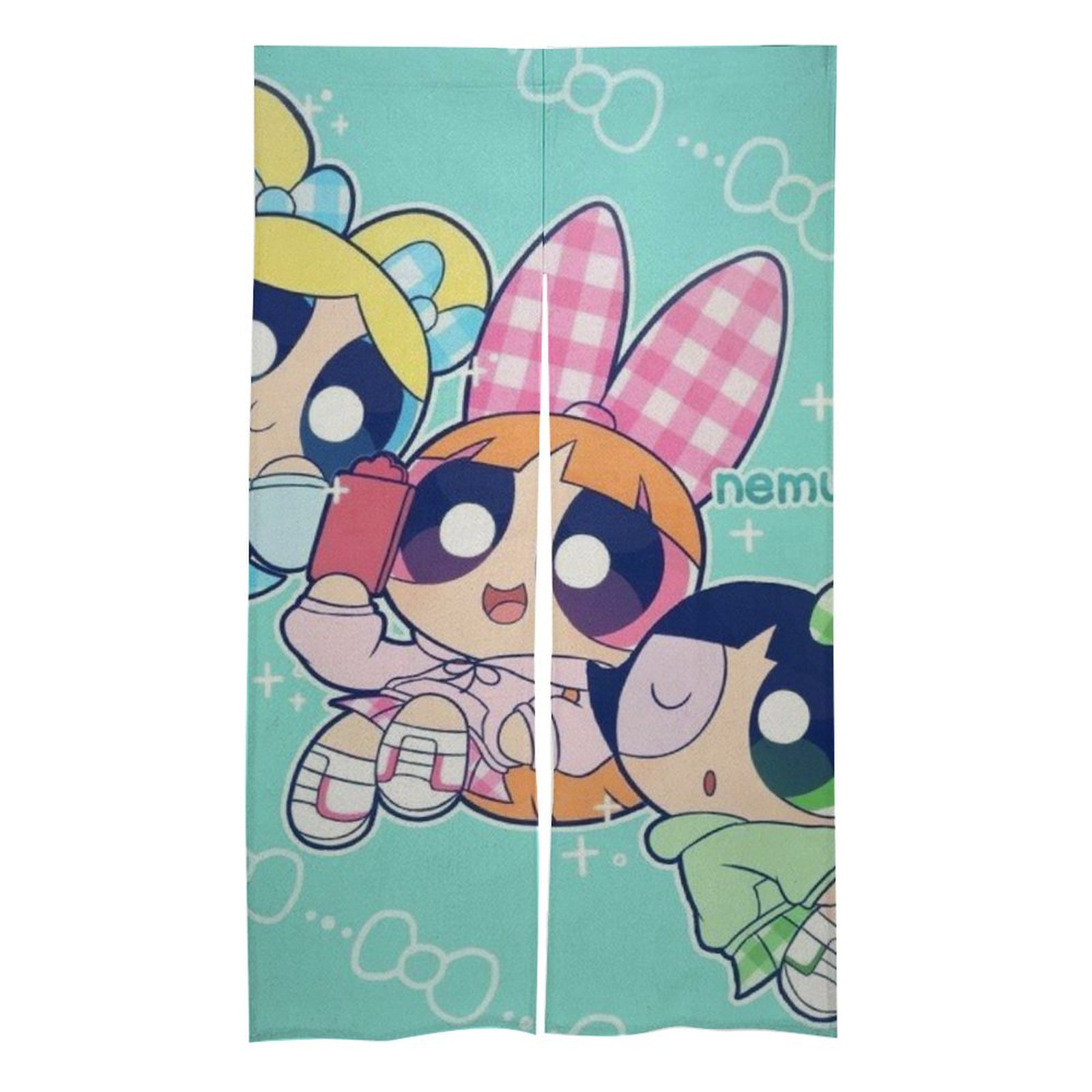 Cartoon The Powerpuff Girls (195) Door Curtain Cute The Powerpuff Girls ...