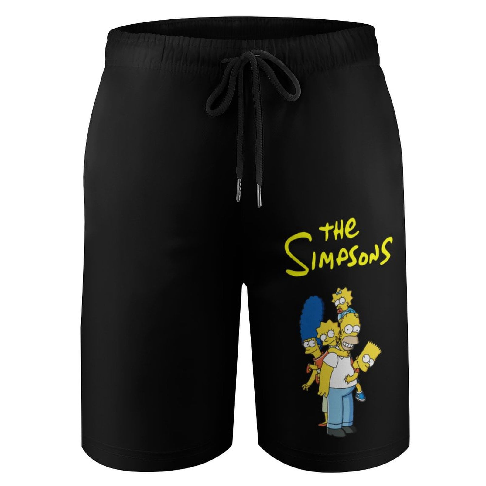 Cartoon The Simpsons Beach Pants Boys And Girls Teens Swim Trunks ...