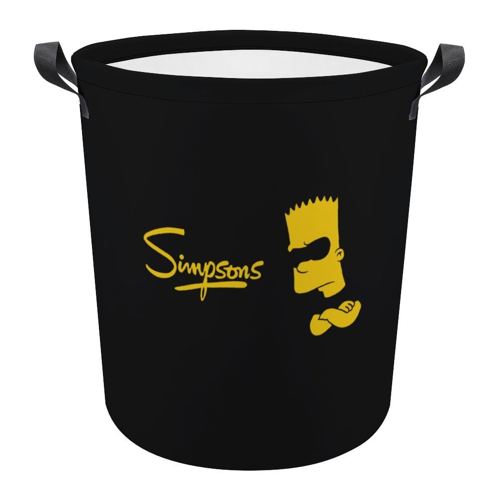 Cartoon The Simpsons Laundry Basket Foldable Waterproof Oxford Cloth ...