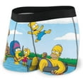 Cartoon The Simpsons Men's Boxer Briefs Underwear Men's Boxer Briefs ...