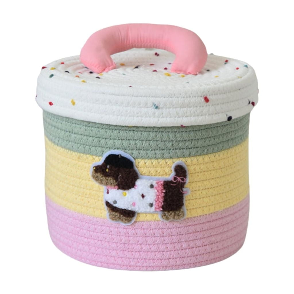 Cartoon Themed Kids Storage Box For School Home Use Portable Safe ...