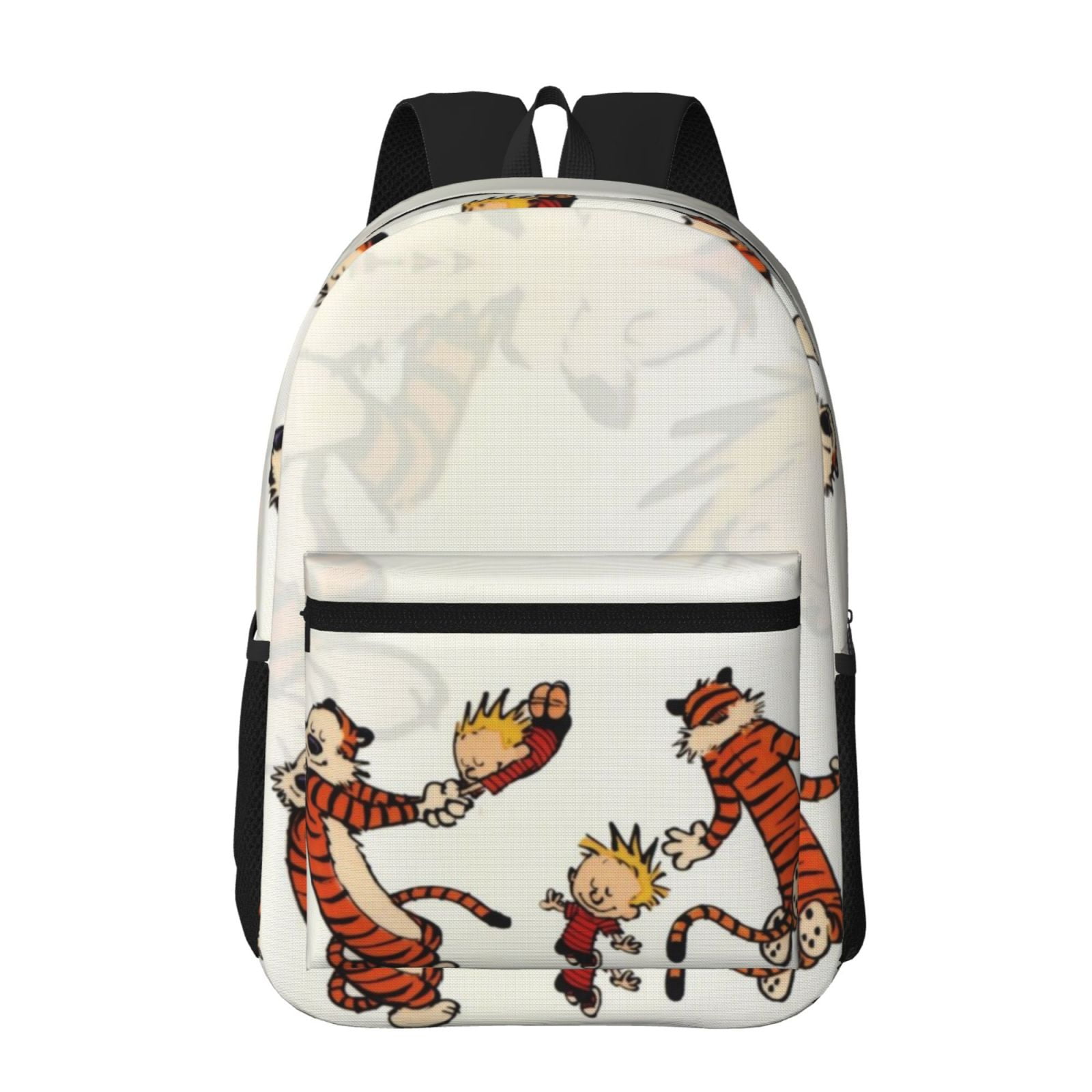 Cartoon Tiger Hobbes Backpack Casual Daypack Backpacks For Women Men ...