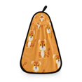 Cartoon Tigers Hand Towel Quick Drying Home Storage Kitchen Towel Hooks ...