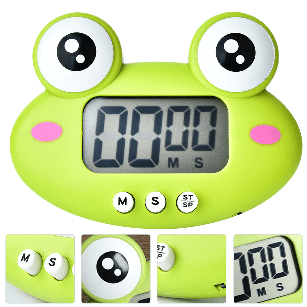 Cartoon Timer Kitchen Supply Shaped Plastic Cooking Reminding Tool ...