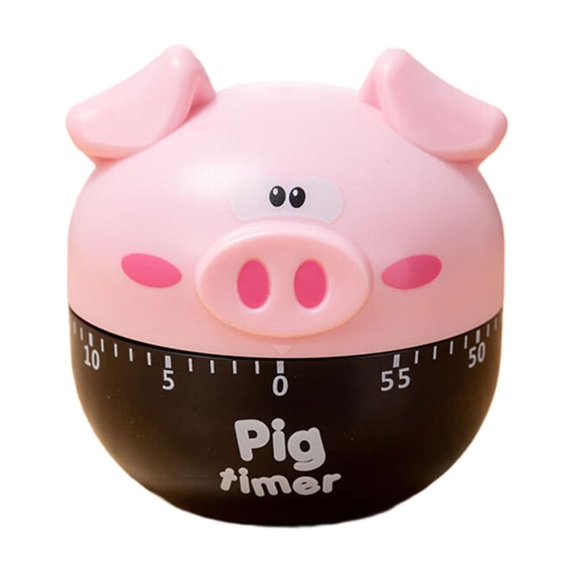 Cartoon Timer Mechanical Kitchens Cooking Timer Time Management Manual ...