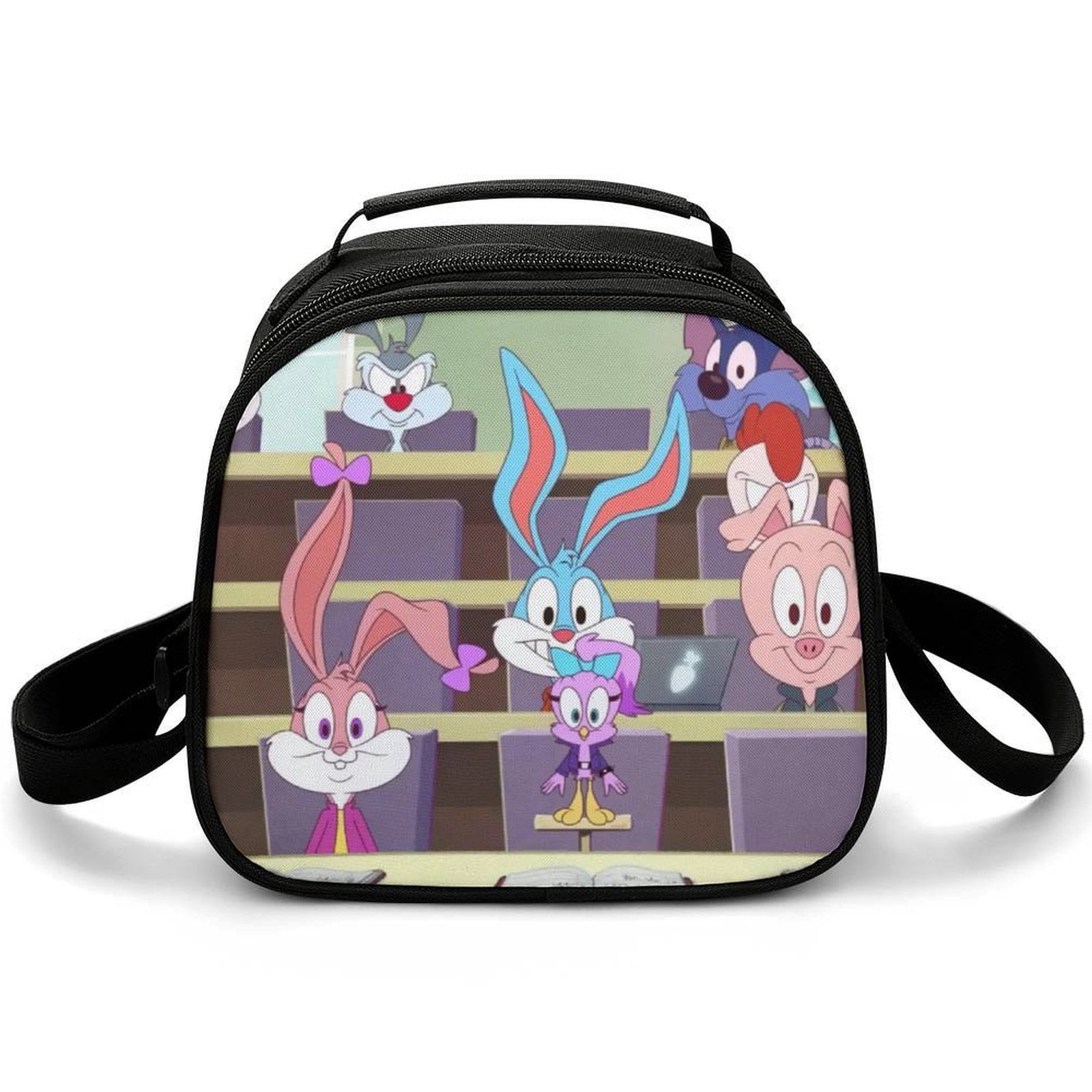 Cartoon Tiny Toons Looniversity Portable Insulated Lunch Bag Lunch Box ...