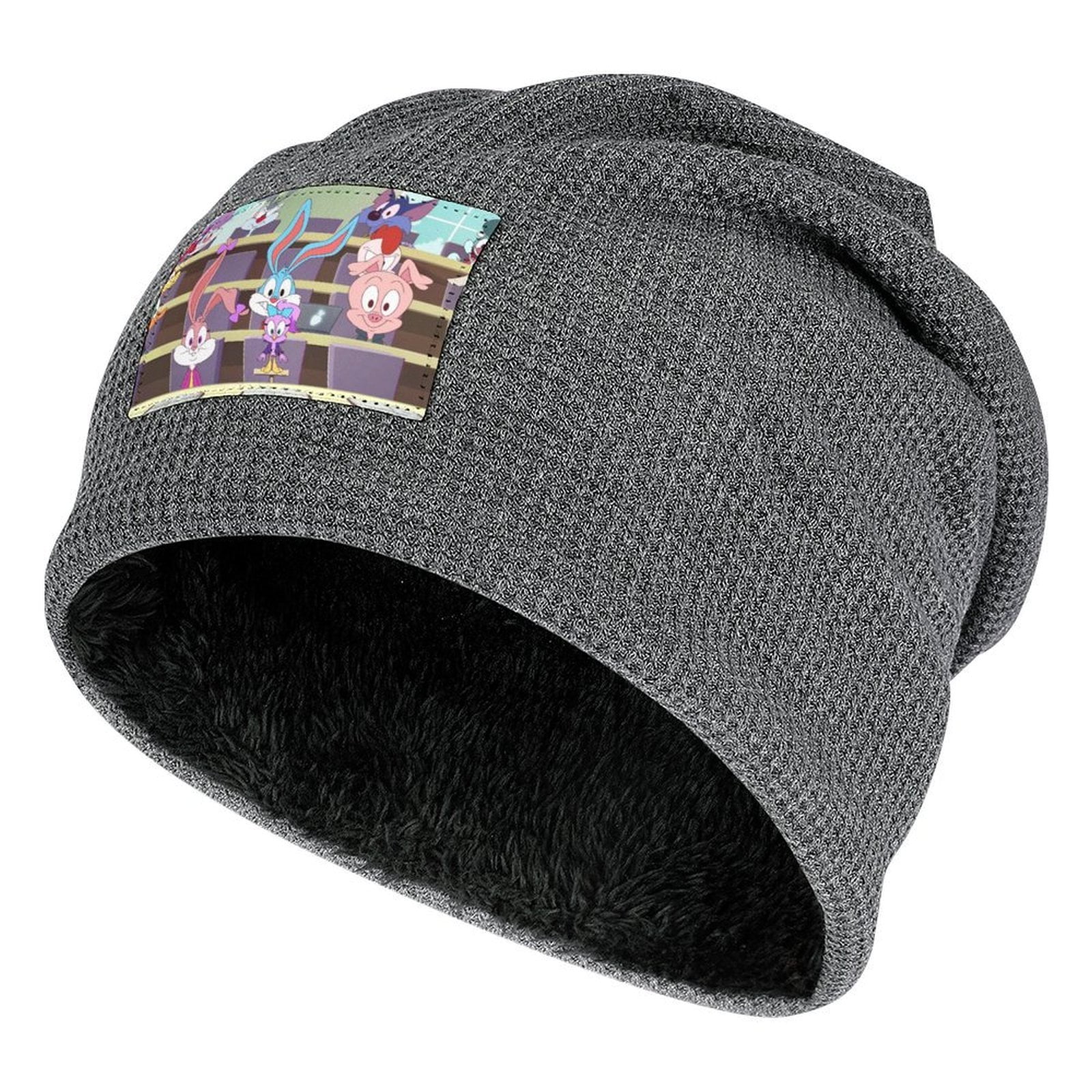 Cartoon Tiny Toons Looniversity Stretchable Knitted Beanie Hat For Men ...