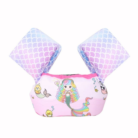 Cartoon Toddler Swim Vest Float Jackets Toddler Floatie Swimming ...