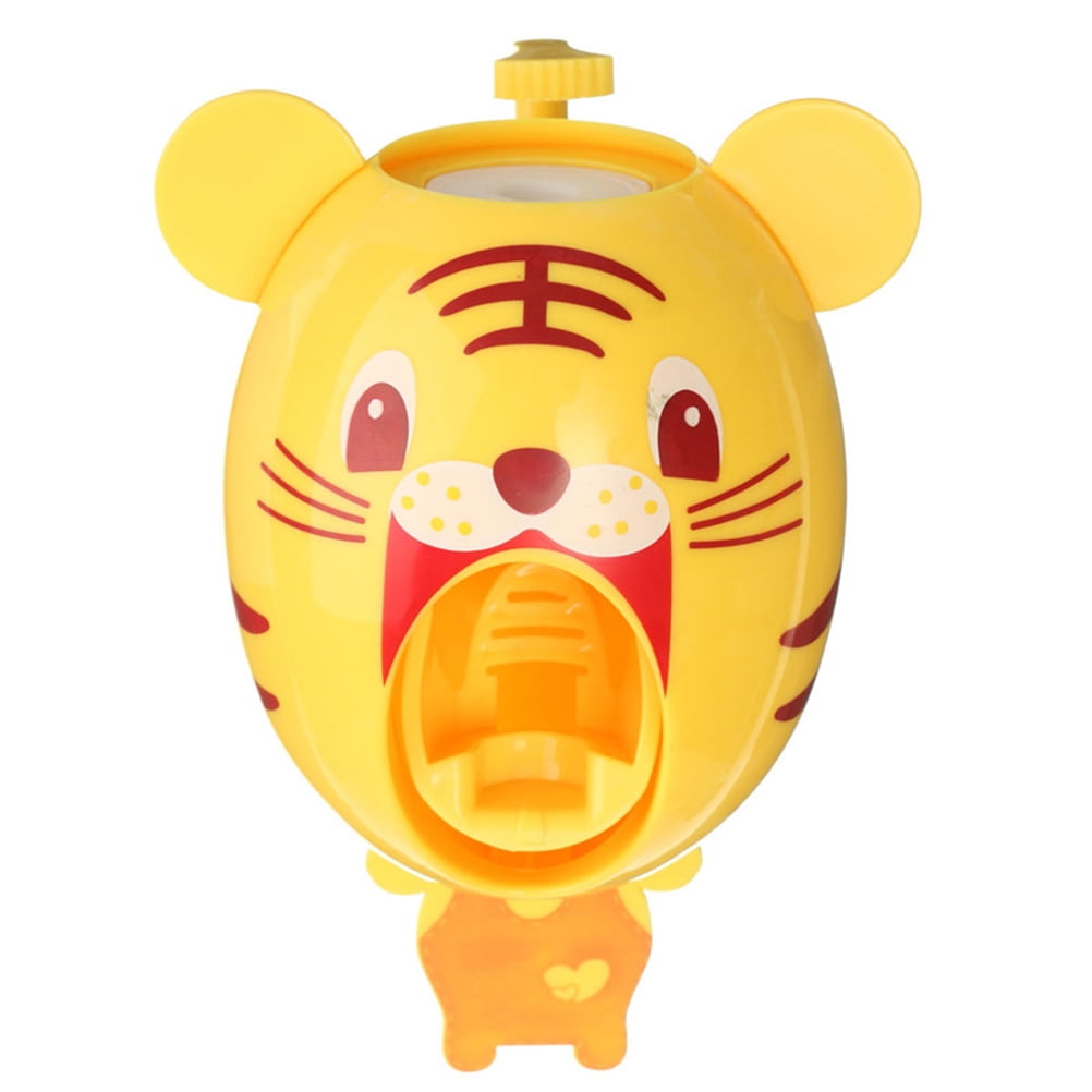 Cartoon Toothbrush Dispensers Children Hands Free Automatic Animal ...