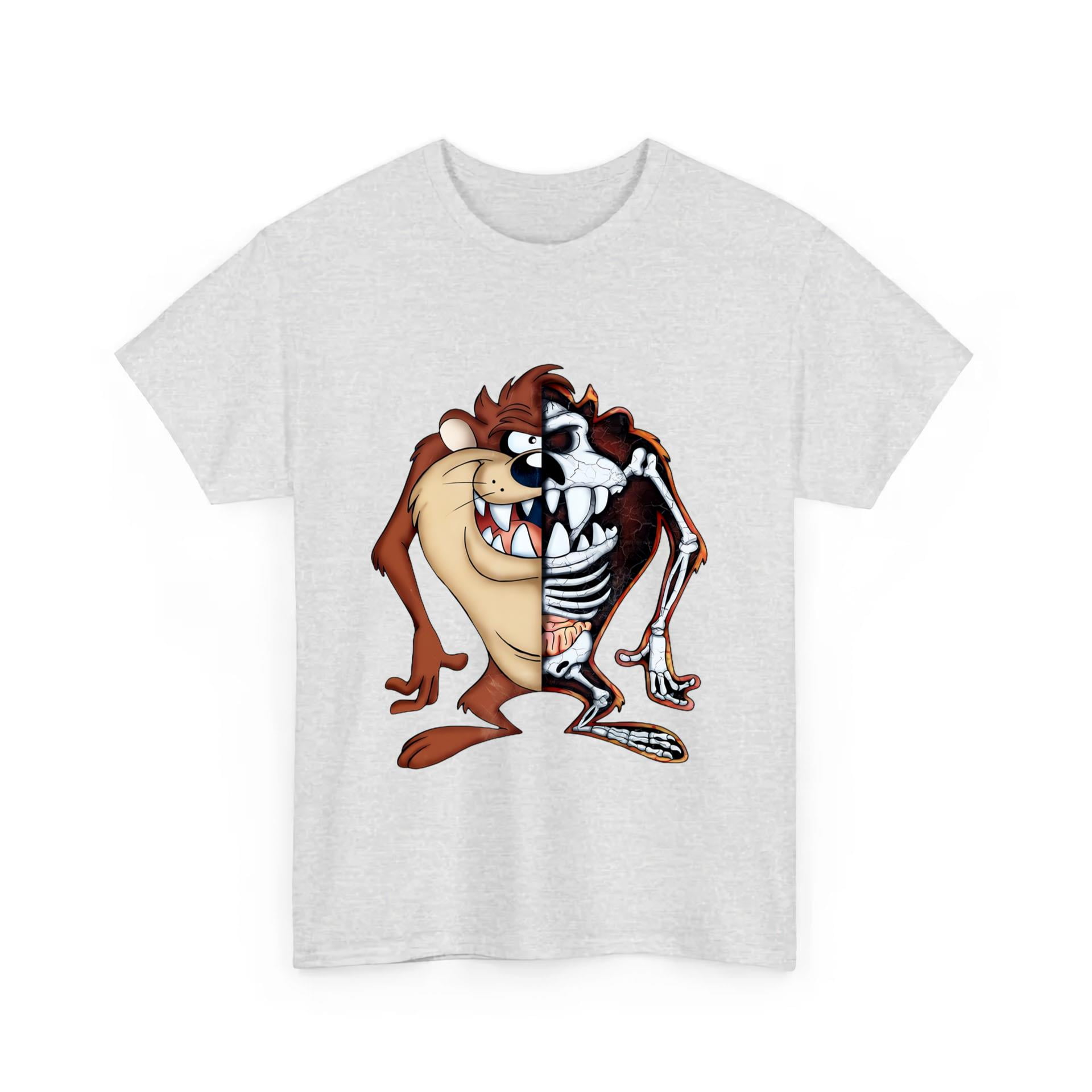 Cartoon Tornado Character Half Skeleton Shirt-TH5135 - Walmart.com