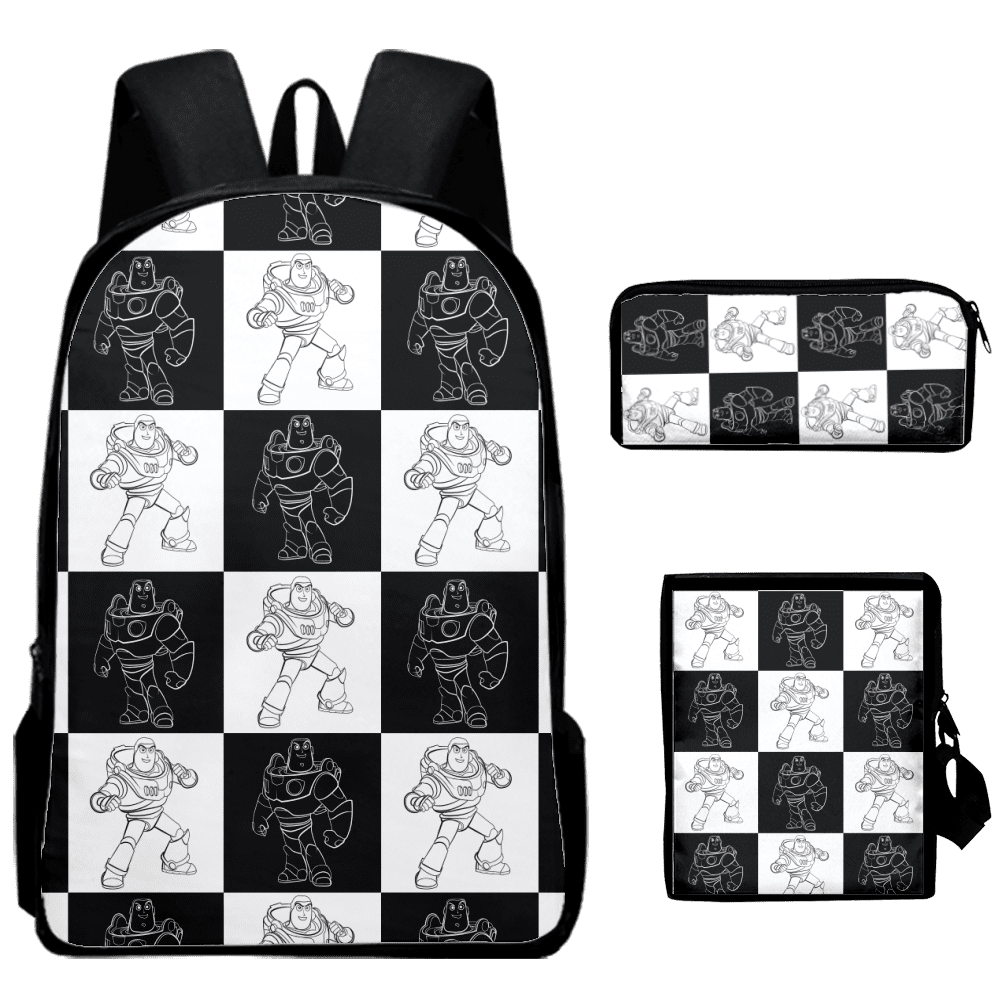 Cartoon Toy Story Backpack Exquisite Schoolbag with Crossbody Bag ...