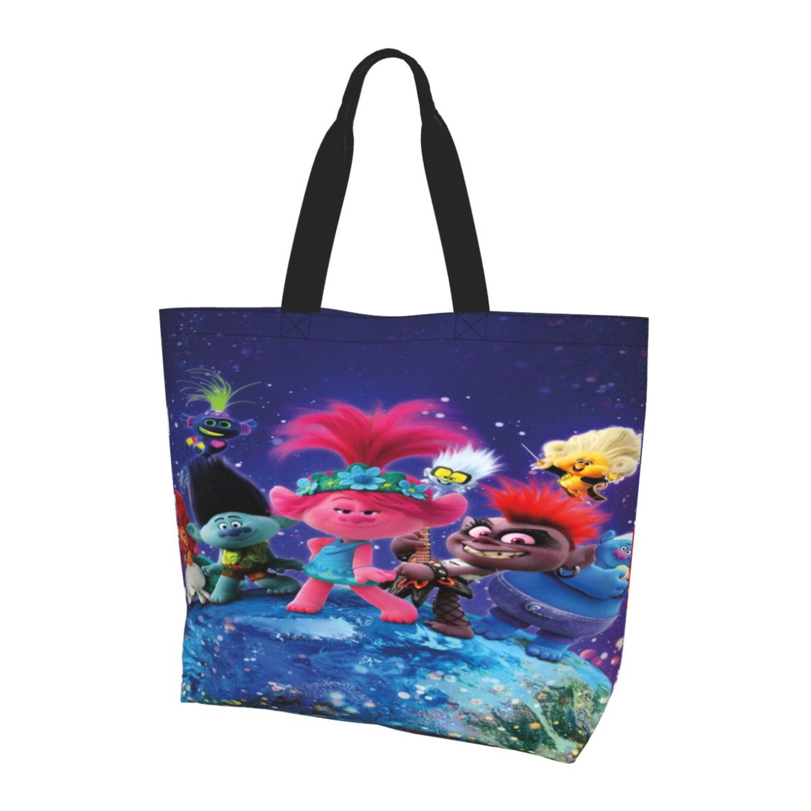 Cartoon TRo-ll Totes Bag Shopping Shoulder Bags For Women Foldable ...