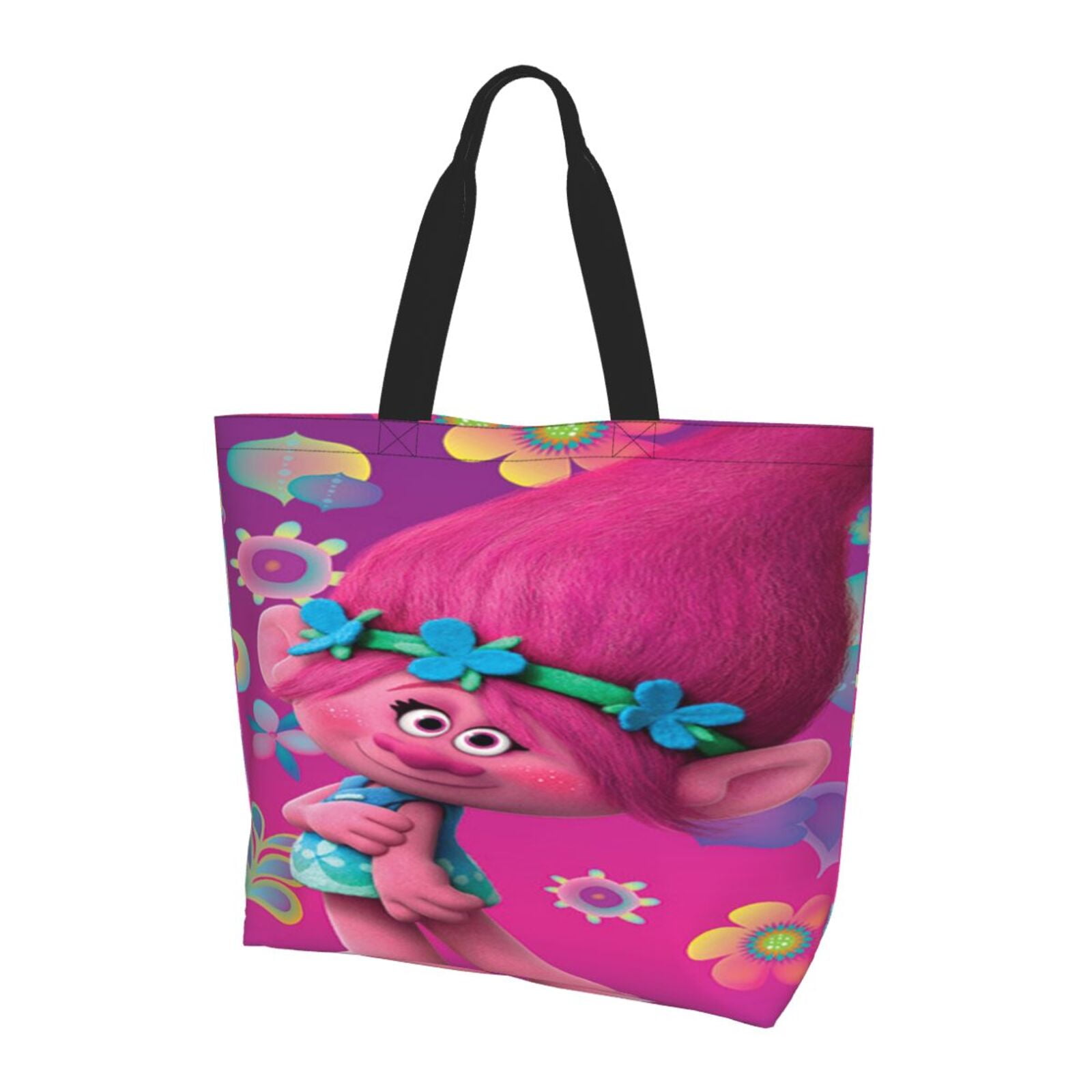 Cartoon TRo-ll Totes Bag Shopping Shoulder Bags For Women Foldable ...