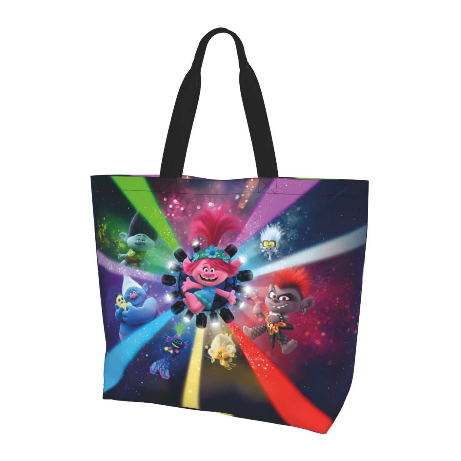 Cartoon TRo-ll Totes Bag Shopping Shoulder Bags For Women Foldable ...