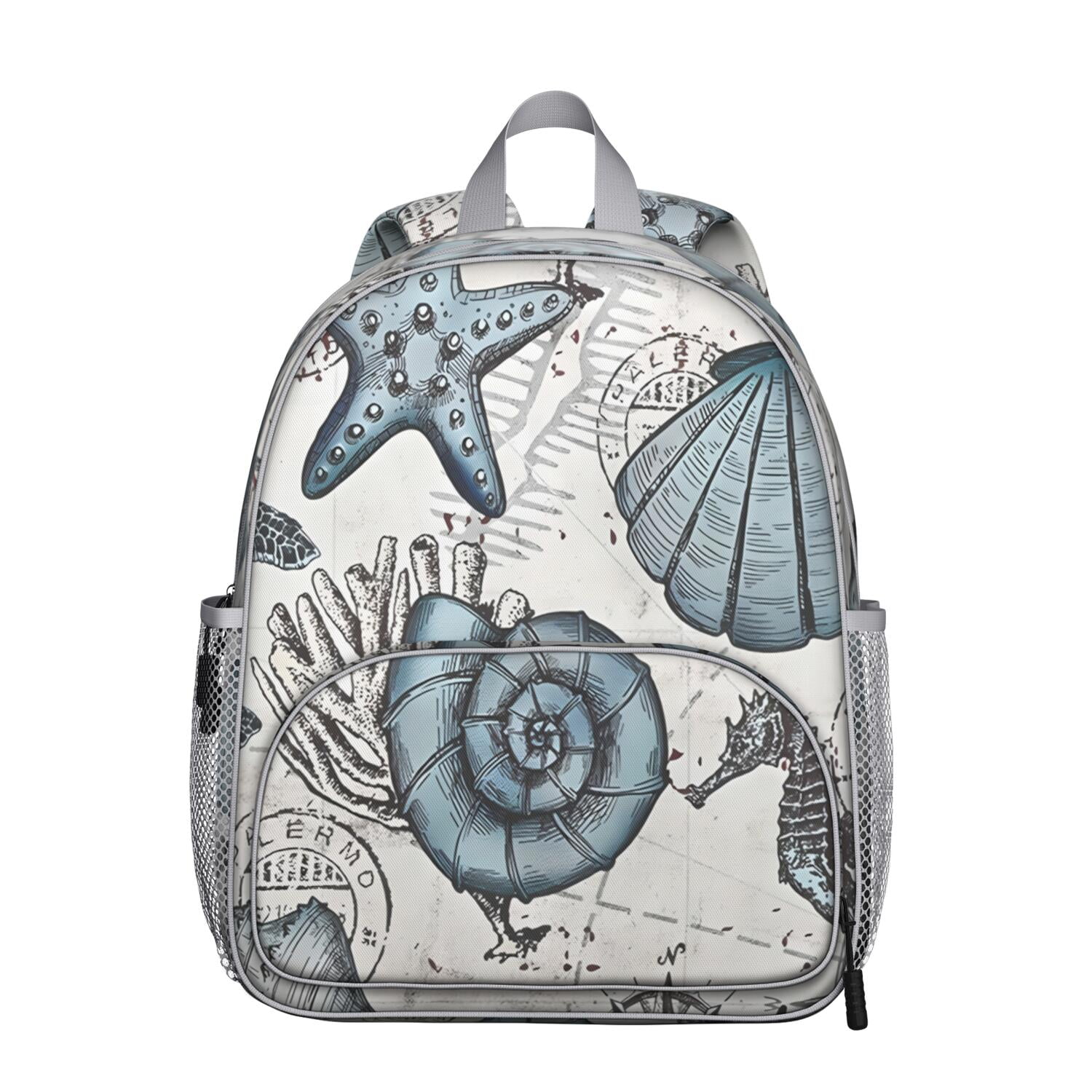 Cartoon Turtle Student Backpack – Sea Hawaiian Ocean Animal Tropical ...