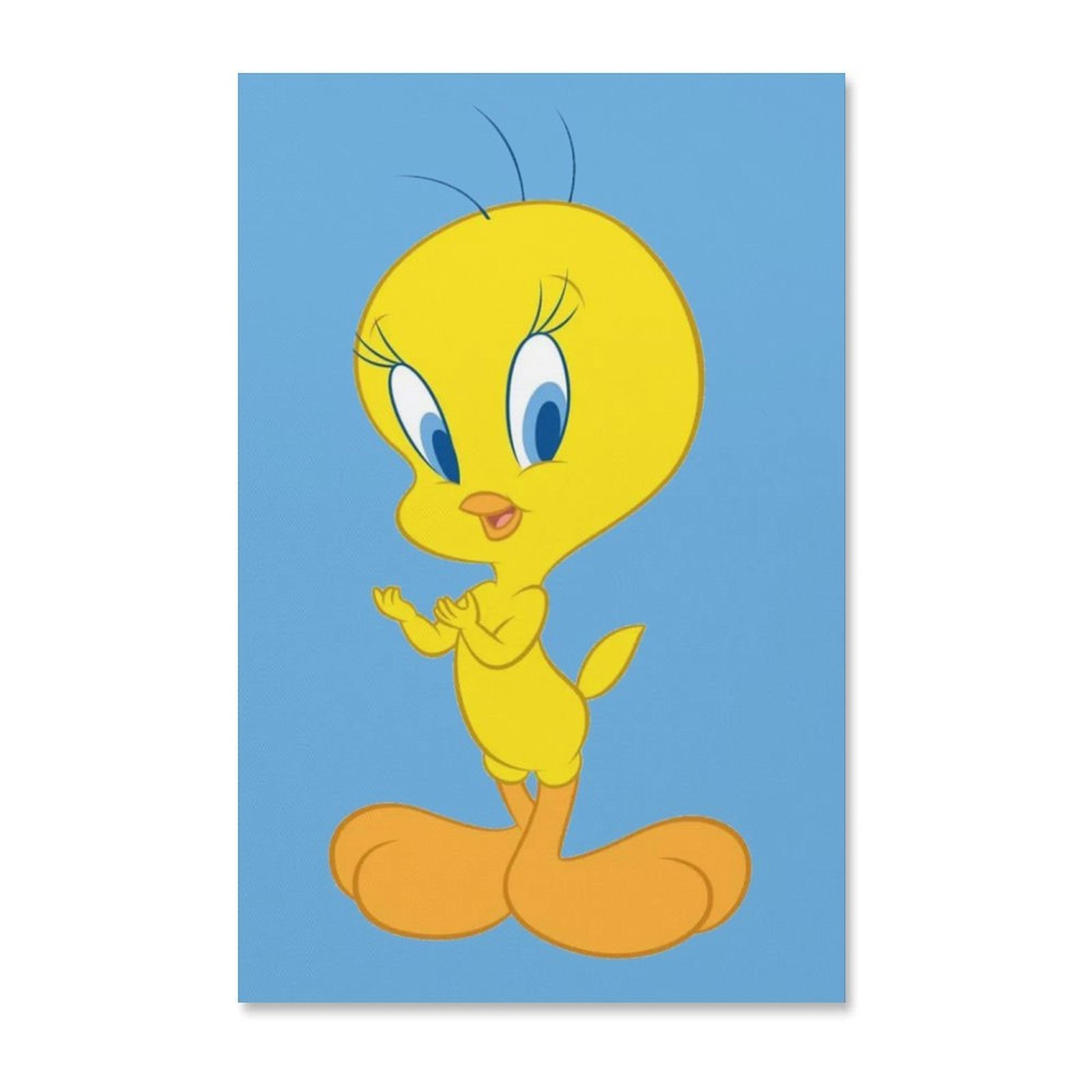 Cartoon Tweety Bird Decorative Painting Canvas Wall Poster Art Picture ...