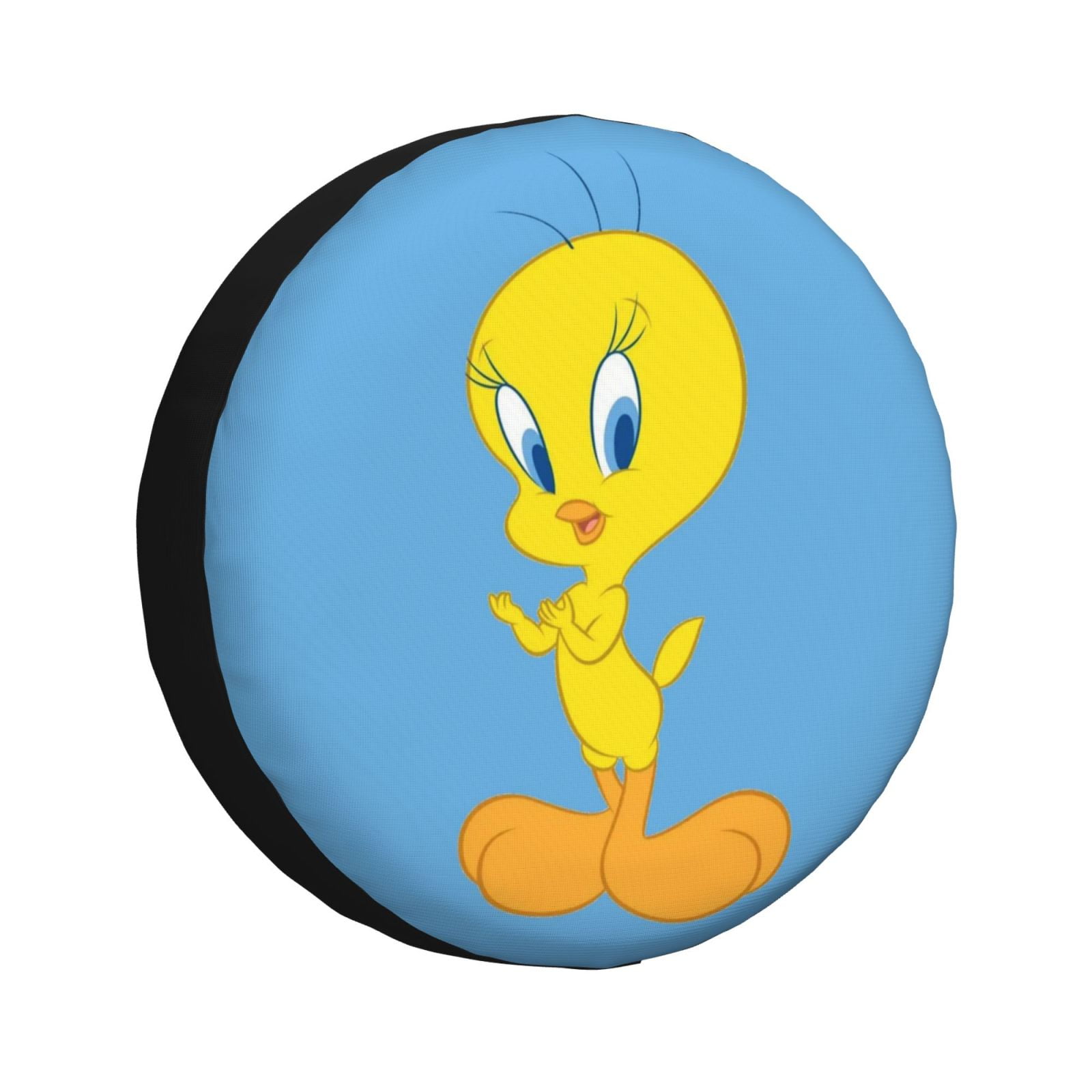 Cartoon Tweety Bird Spare Tire Cover Universal Wheel Tire Cover Dust ...