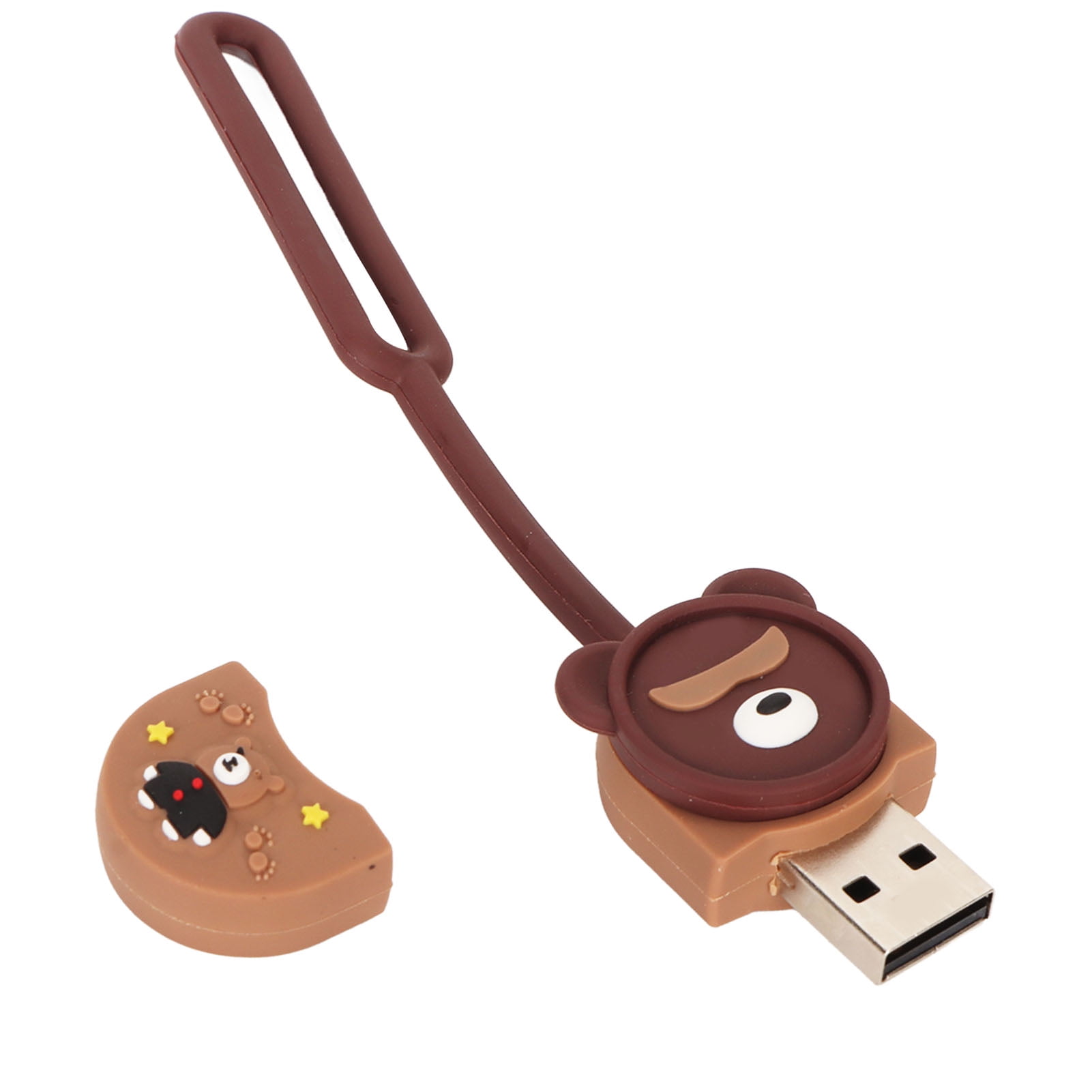 Cartoon USB Flash Drive Brown Bear Standard USB2.0 Plug and Play High ...