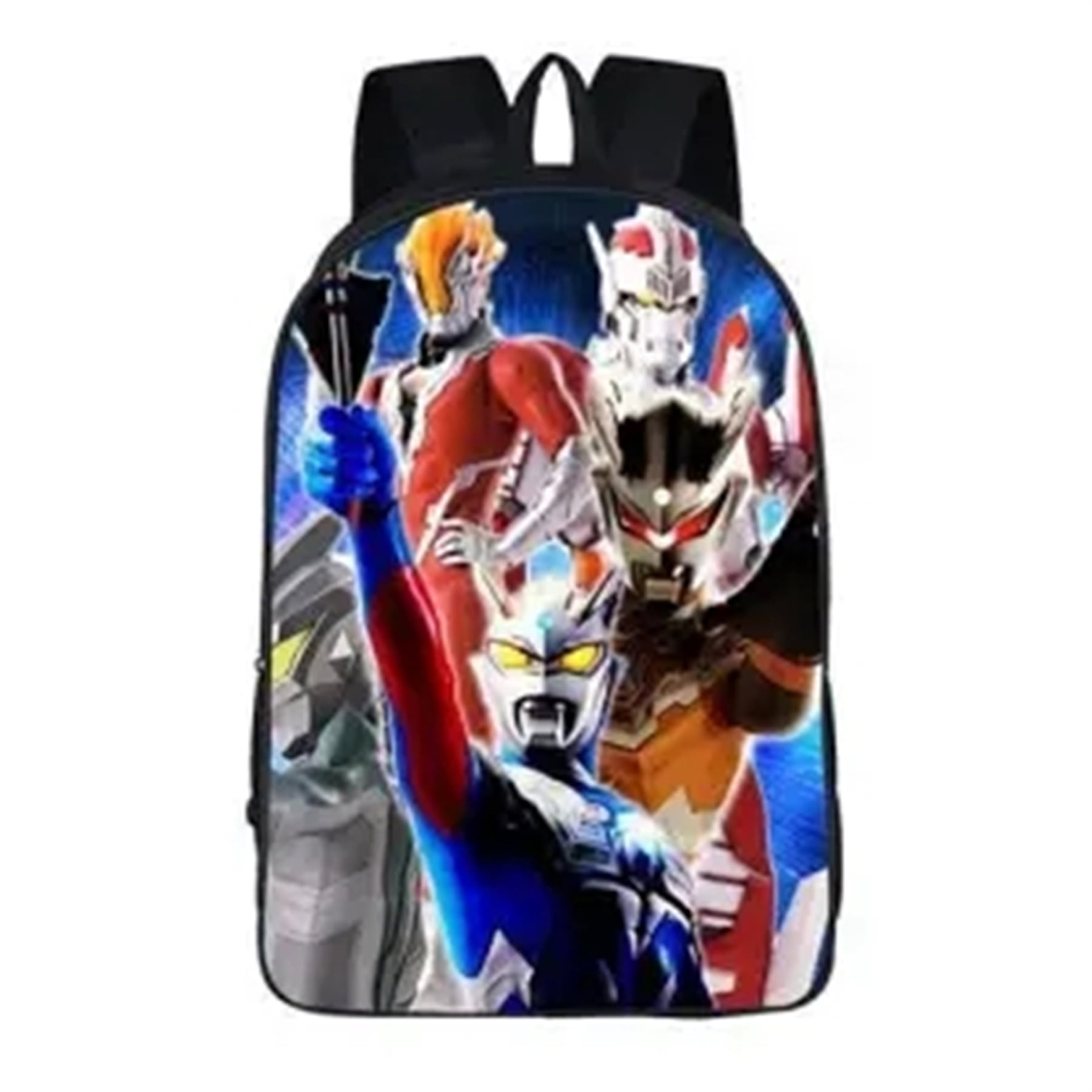 Cartoon Ultraman Graphic Backpack-Students Back to School Lightweight ...