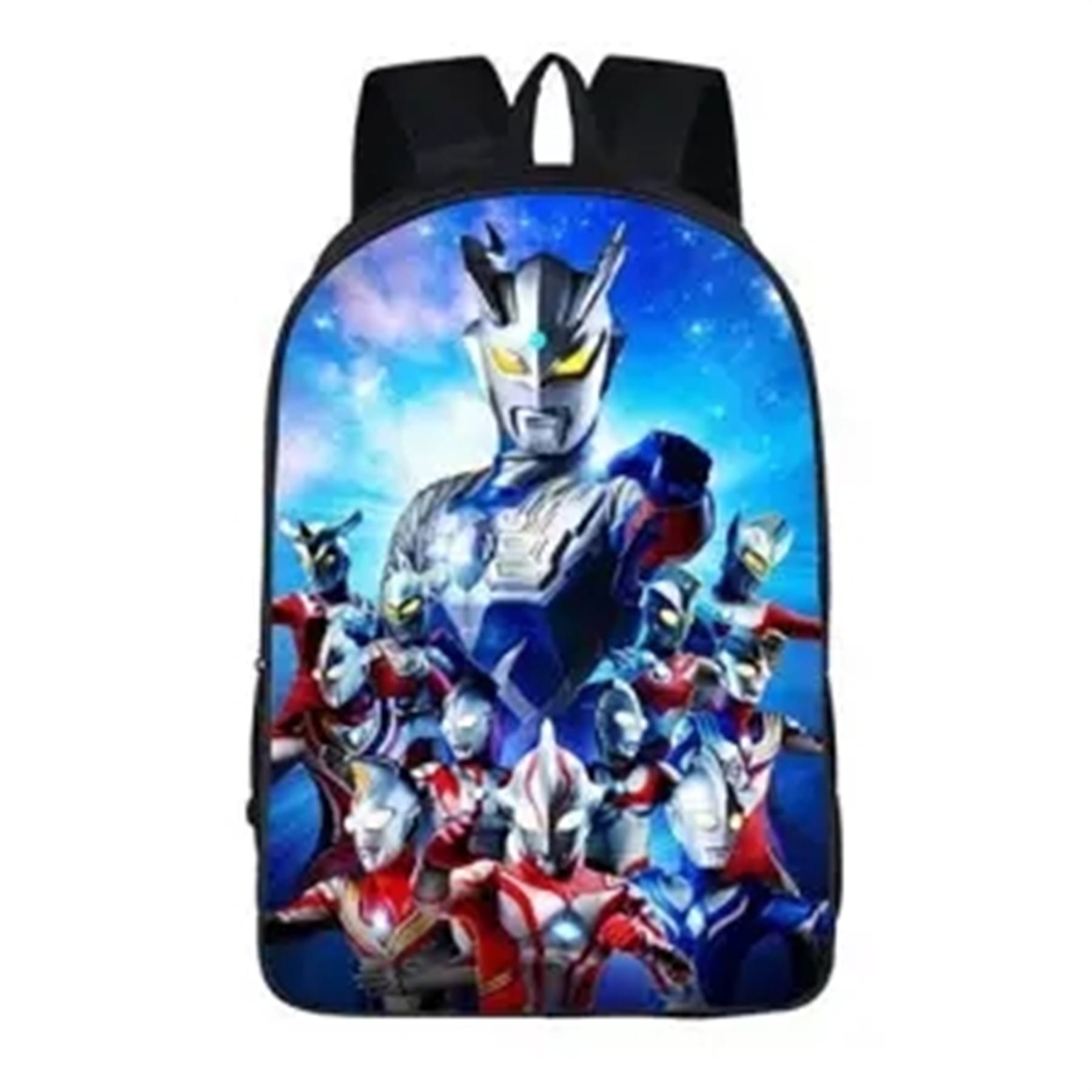 Cartoon Ultraman Graphic Backpack-Students Back to School Lightweight ...