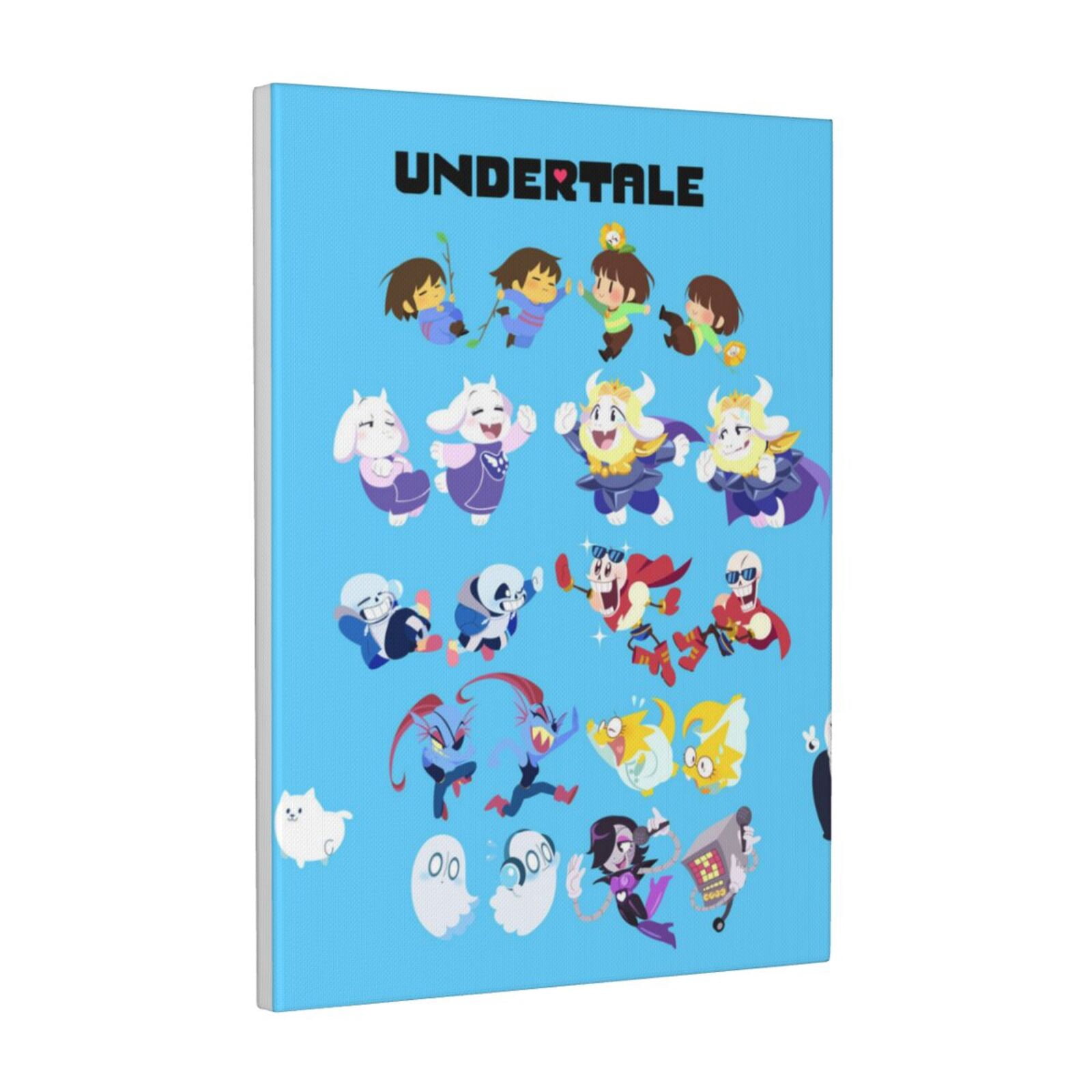 Cartoon Undertale Canvas Decorative Picture Frame Wall Poster Art ...