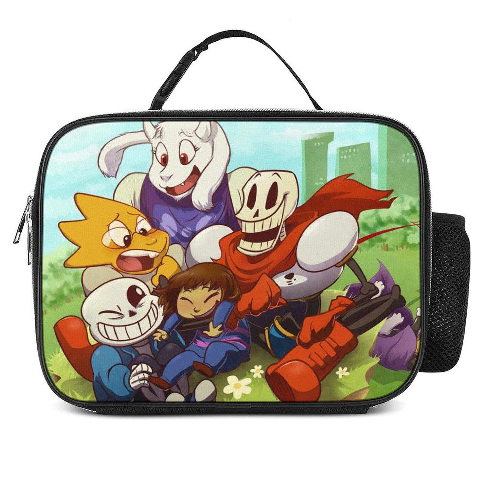 Cartoon Undertale Game Insulated Lunch Bag Detachable Meal Bag Reusable ...