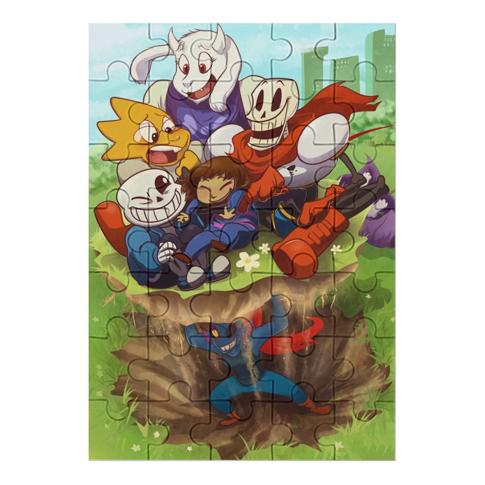 Cartoon Undertale Game Jigsaw Puzzles Interlocking Puzzles Home Decor ...