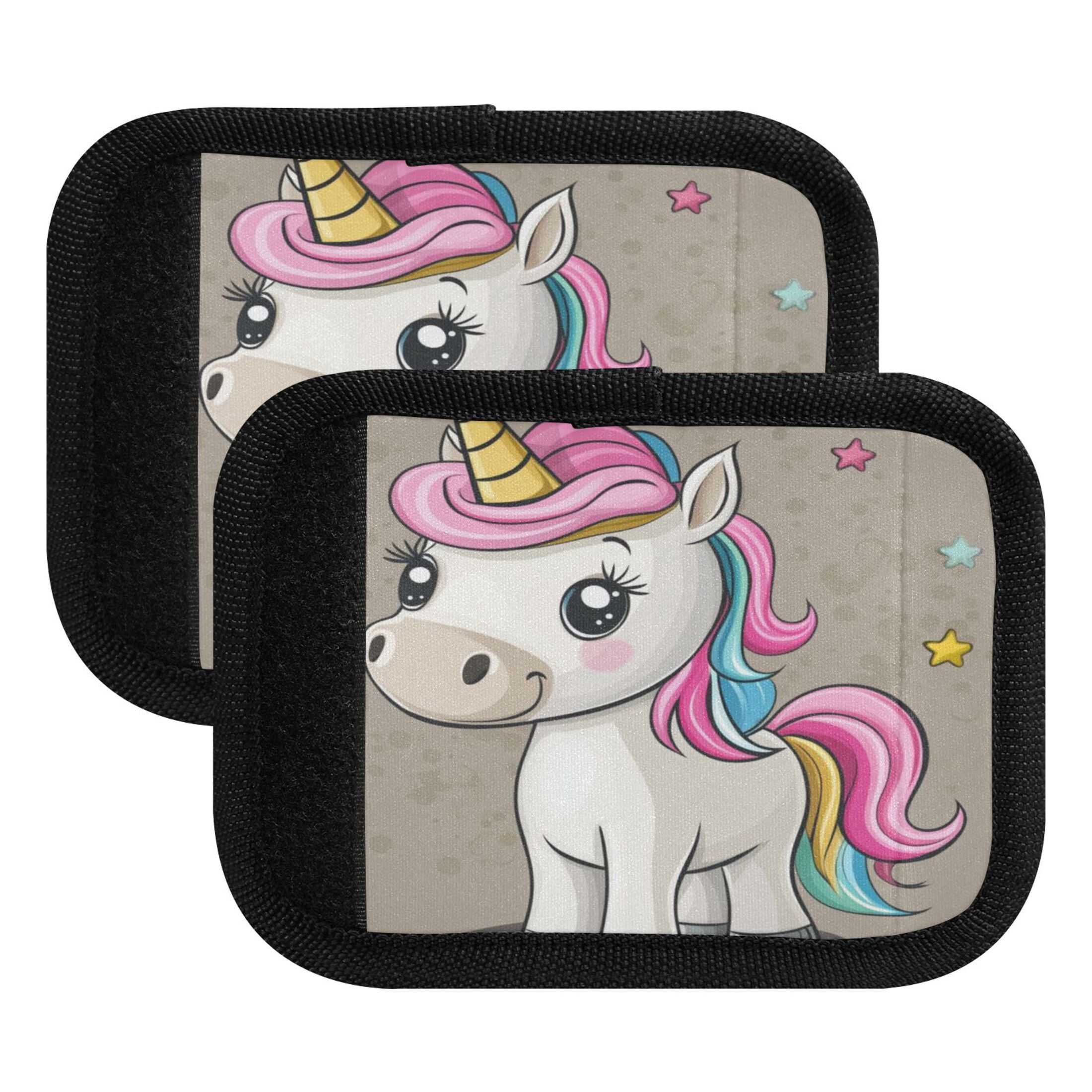 Cartoon Unicorn 2Pack Luggage Handle Wrap For Suitcase Travel Essential ...