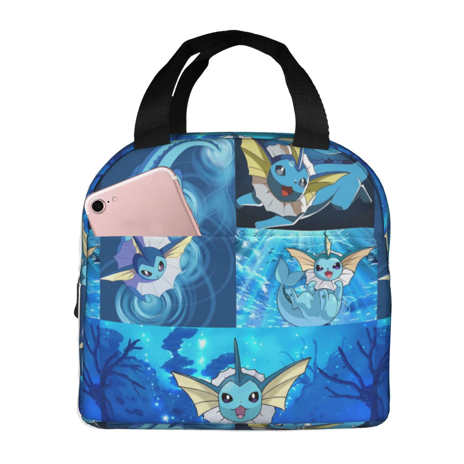 Cartoon Vaporeon Lunch Box for Women/Men,Insulated Lunch Bag,Lunch Tote ...